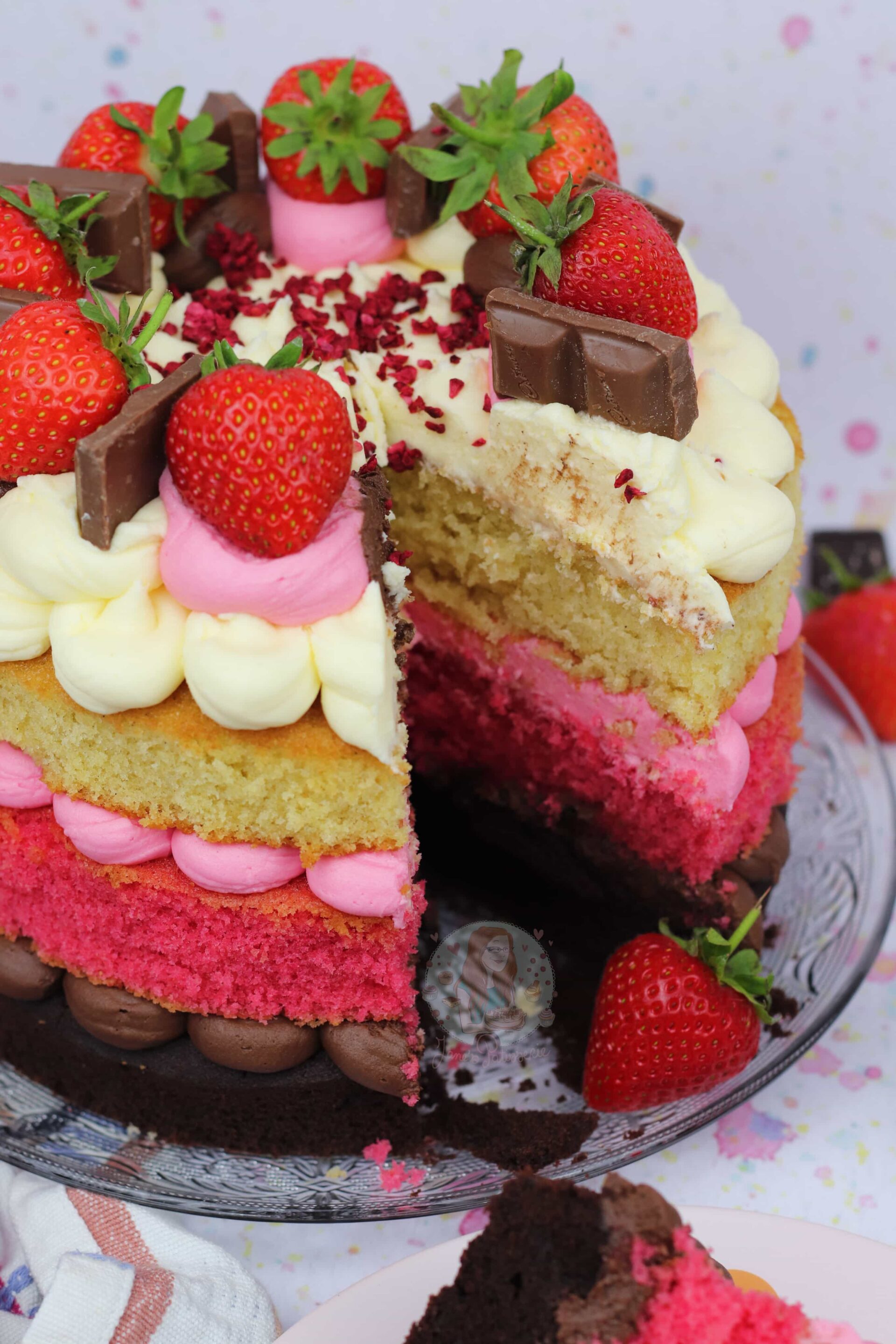 Neapolitan Cake! - Jane's Patisserie