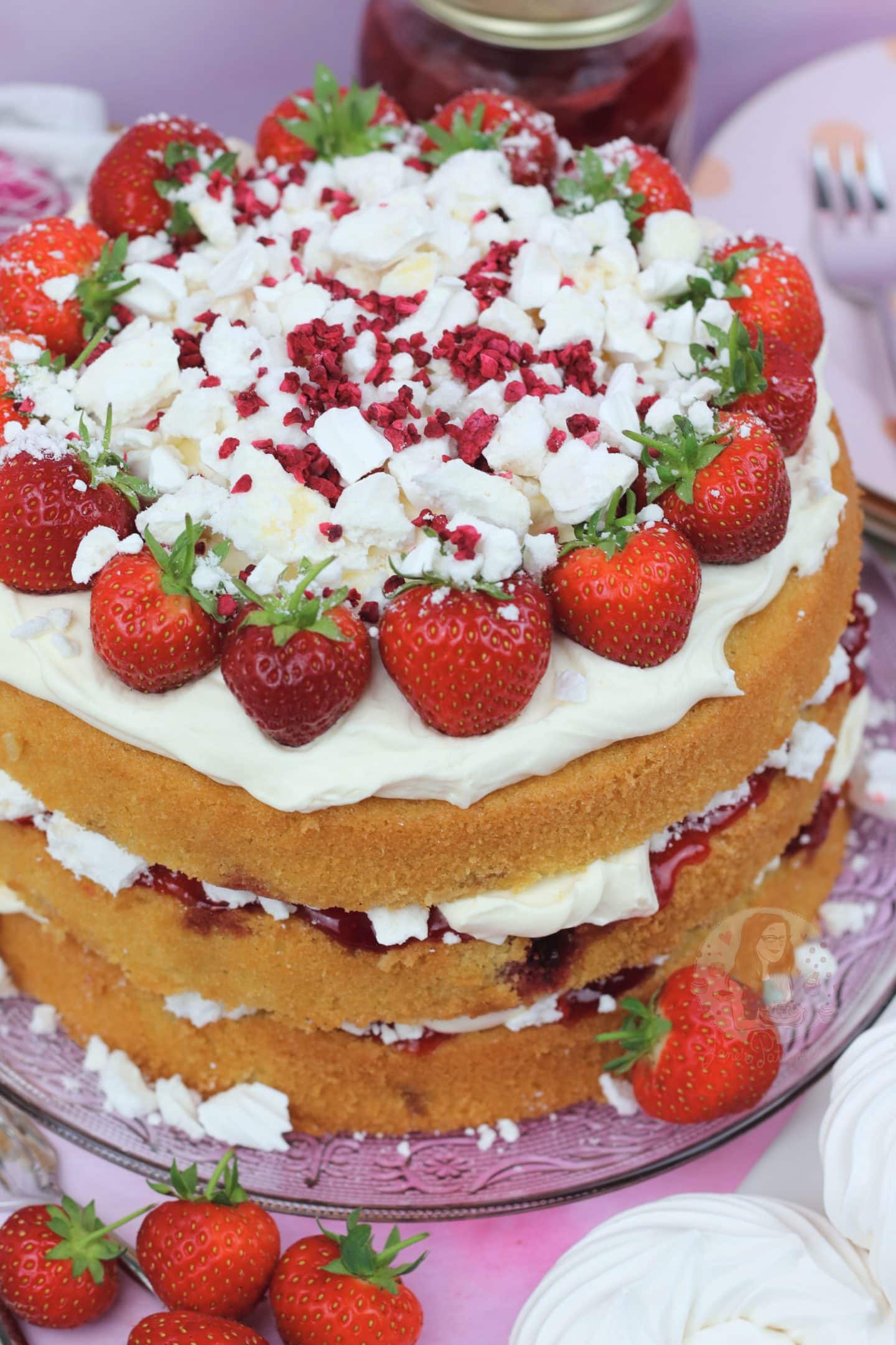 Eton Mess Cake - Jane's Patisserie