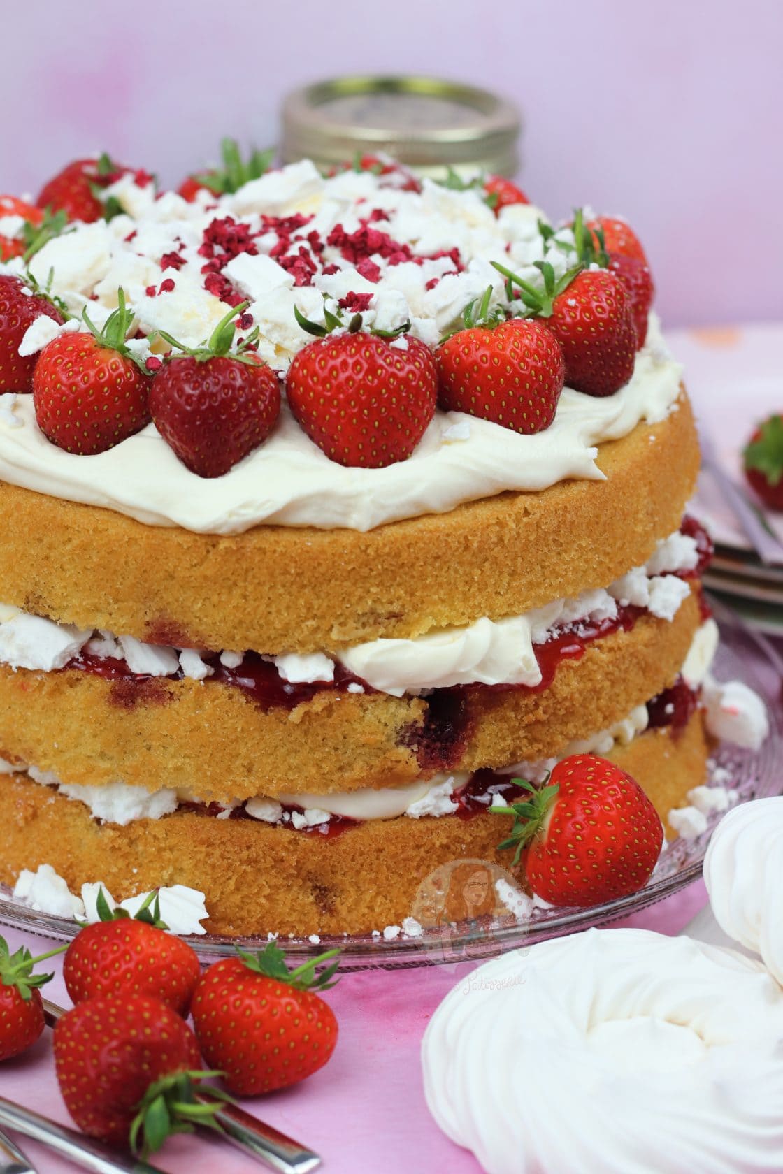 Eton Mess Cake - Jane's Patisserie