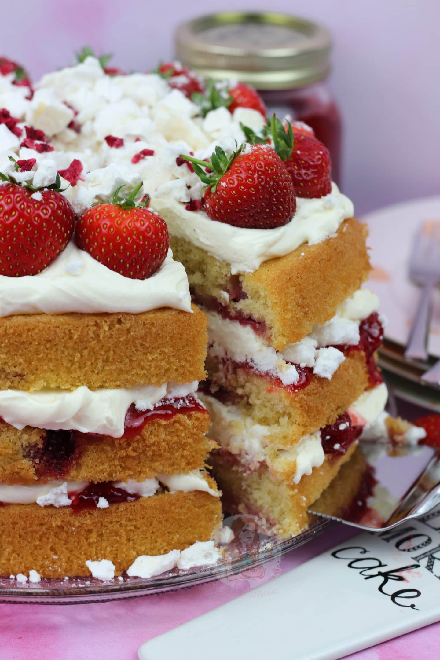 Eton Mess Cake - Jane's Patisserie