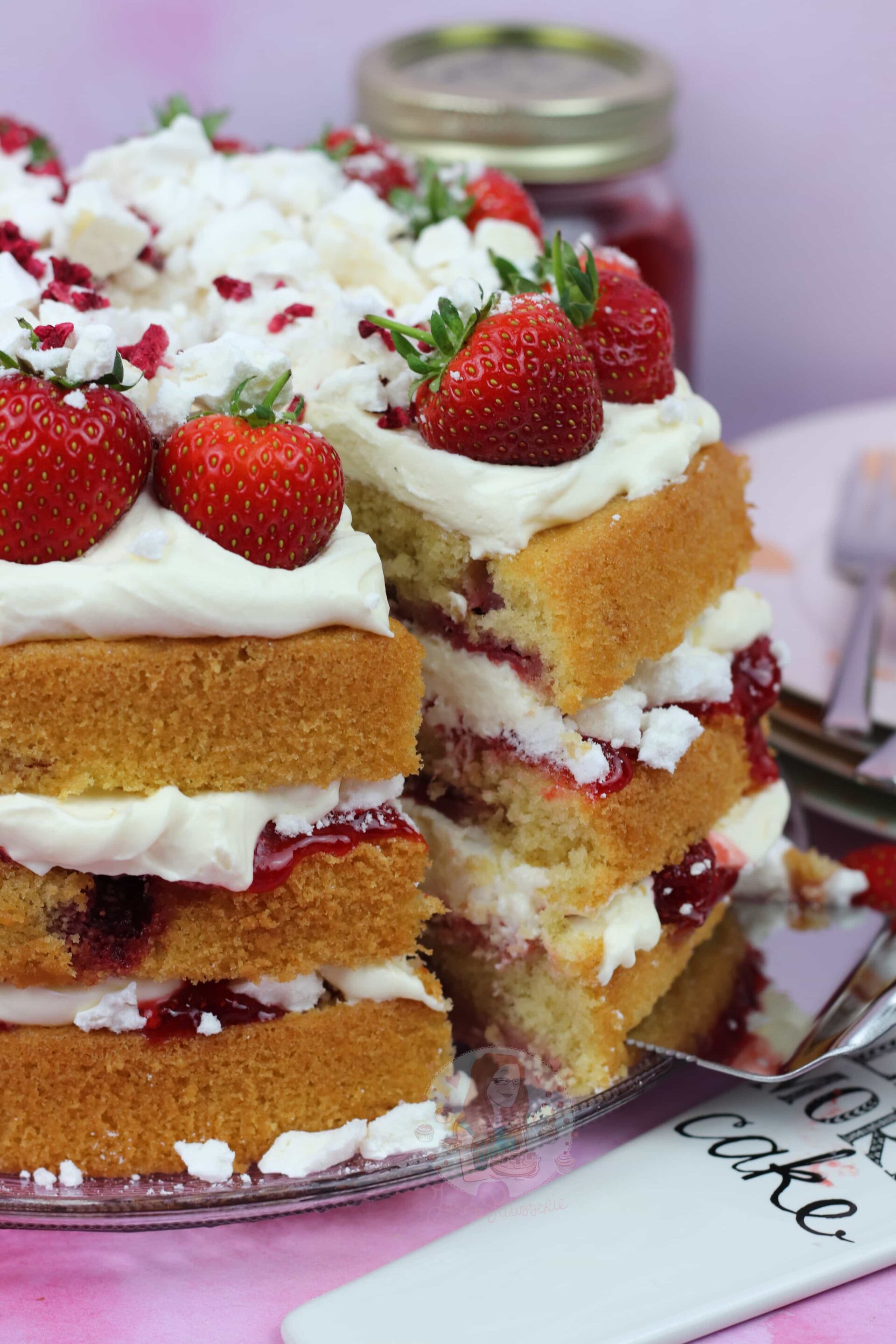Eton Mess Cake - Jane's Patisserie