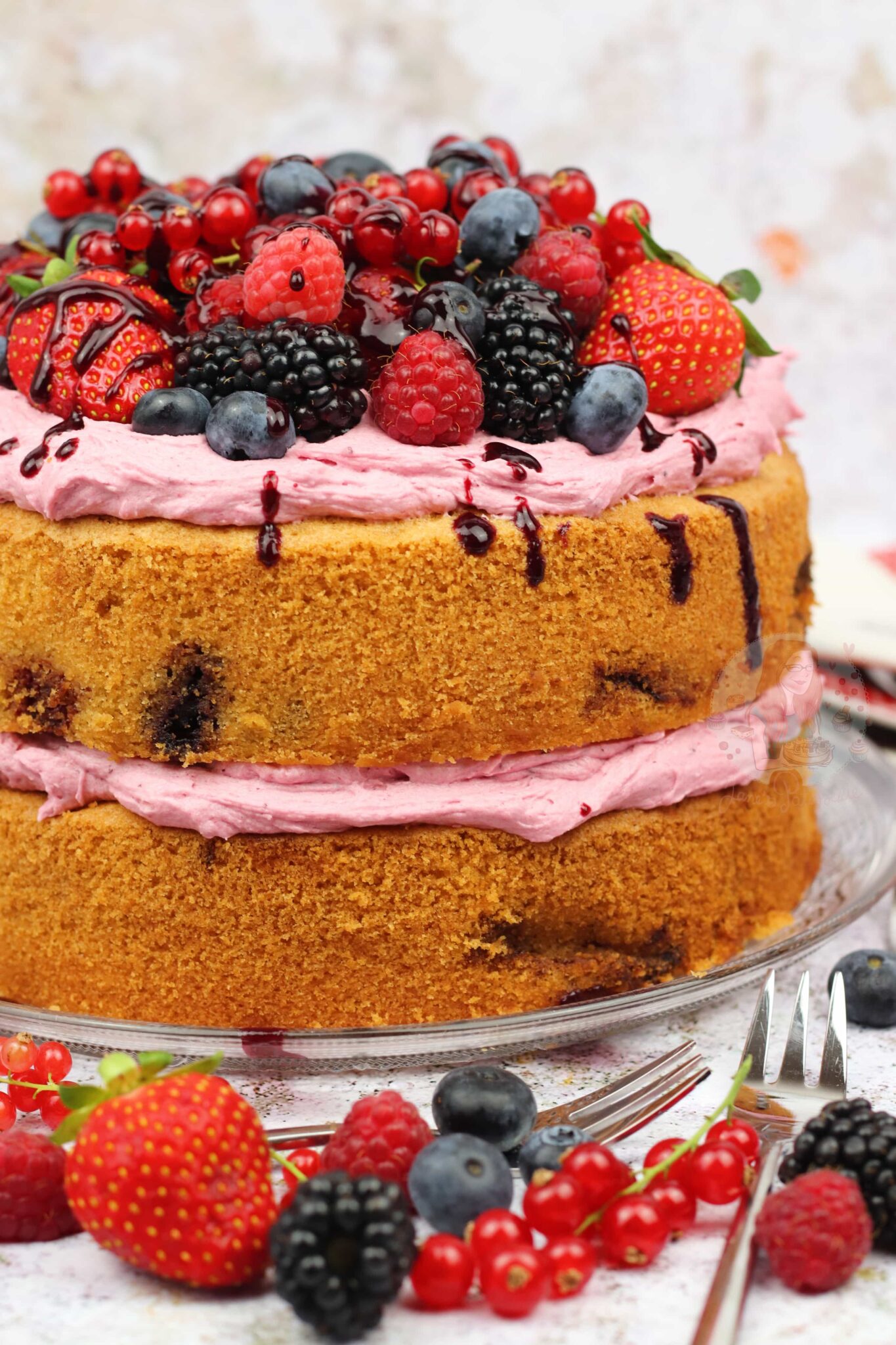 Summer Berry Cake! - Jane's Patisserie