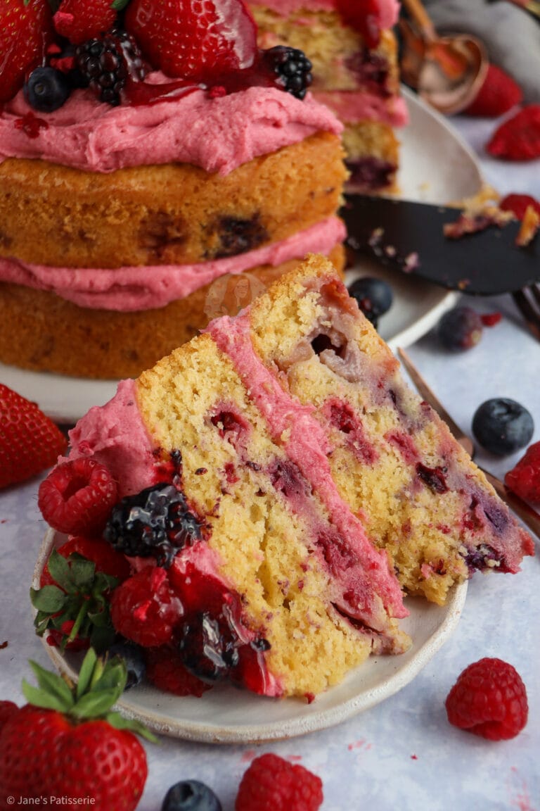 Summer Berry Cake! - Jane's Patisserie