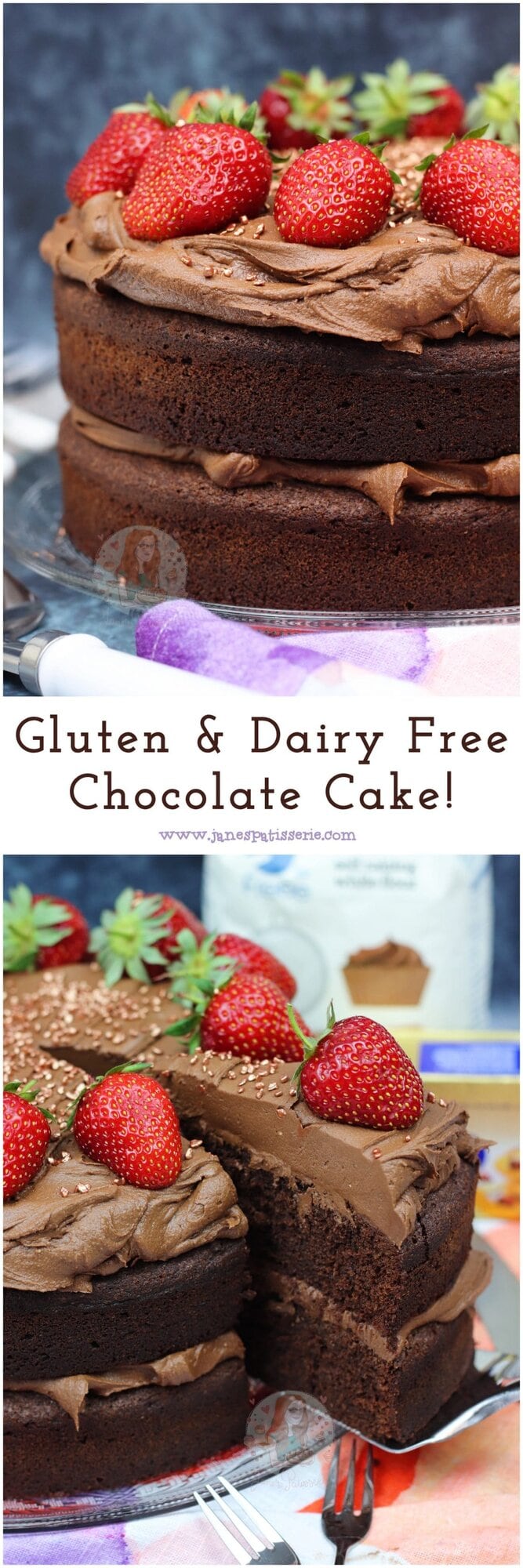 Gluten Dairy Free Chocolate Cake Jane s Patisserie