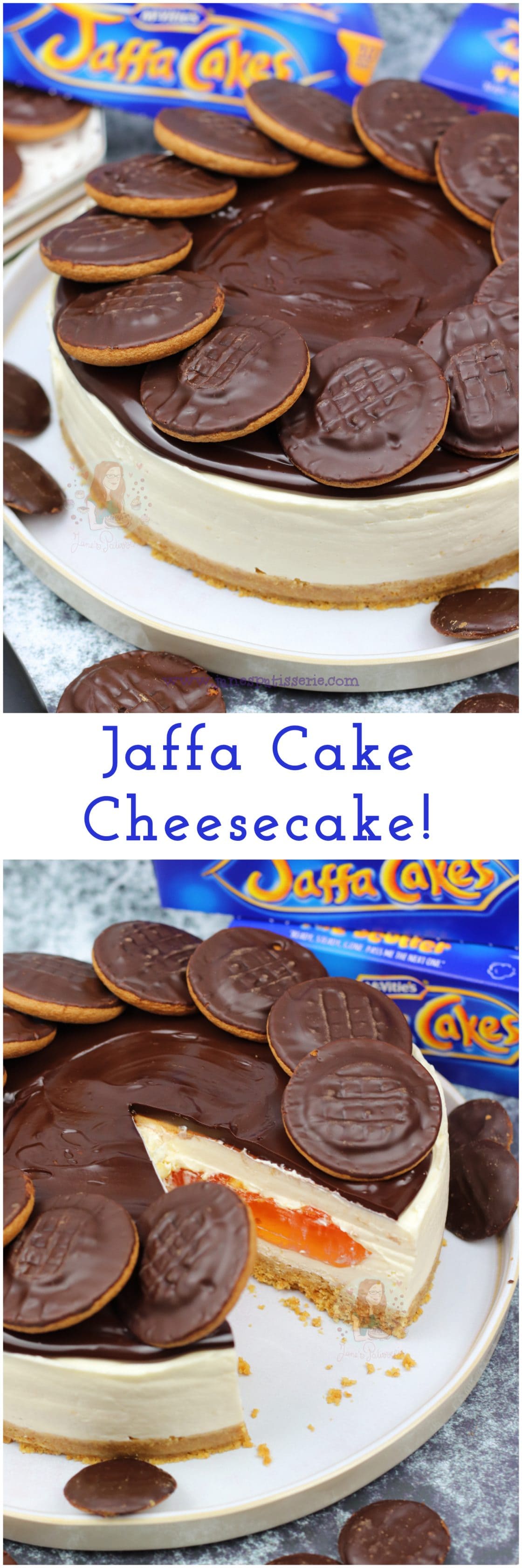 Jaffa Cake Cheesecake - Jane's Patisserie