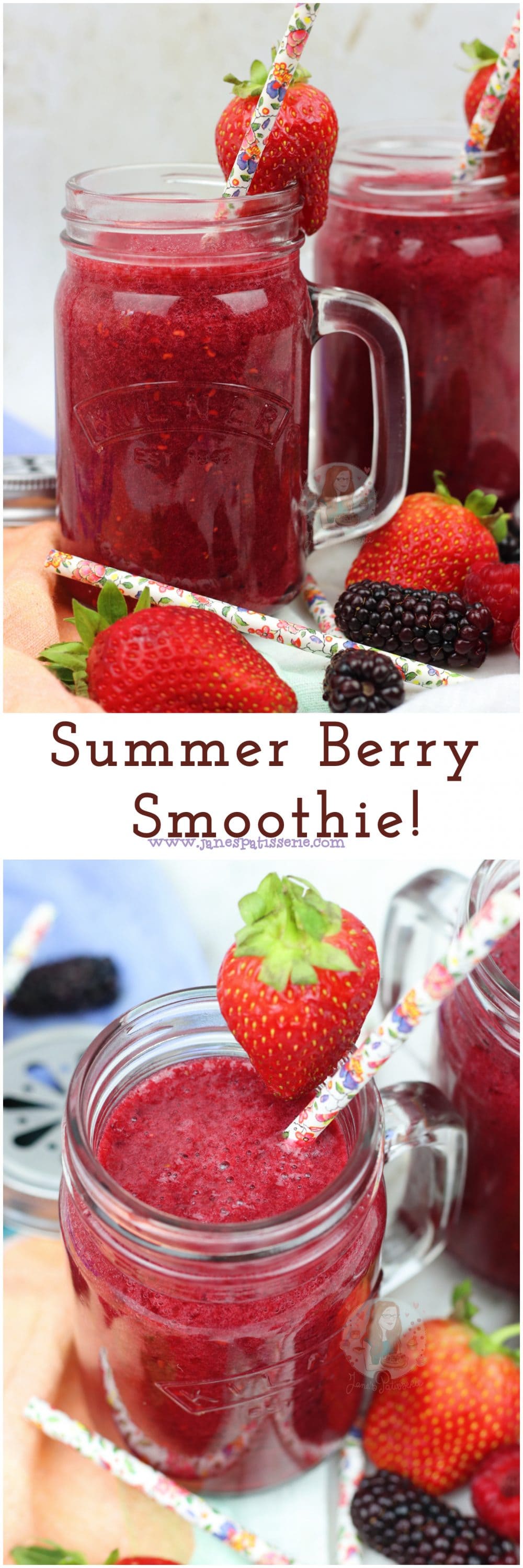 Summer Berry Smoothie! - Jane's Patisserie