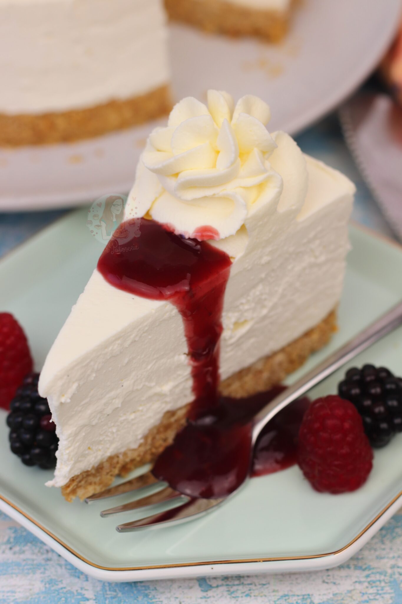 No-Bake Vanilla Cheesecake - Back to Basics! - Jane's Patisserie