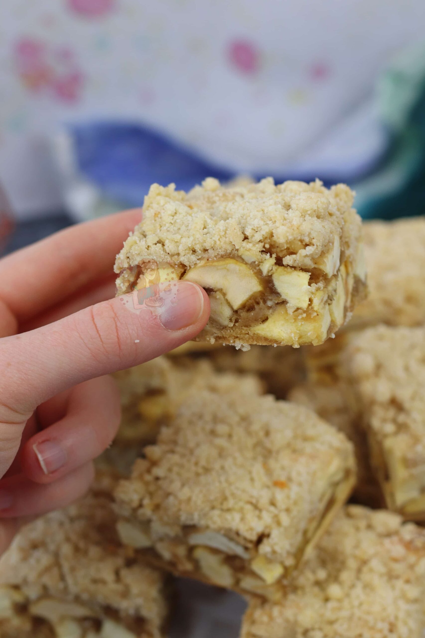 Apple Crumble Cookie Bars! - Jane's Patisserie