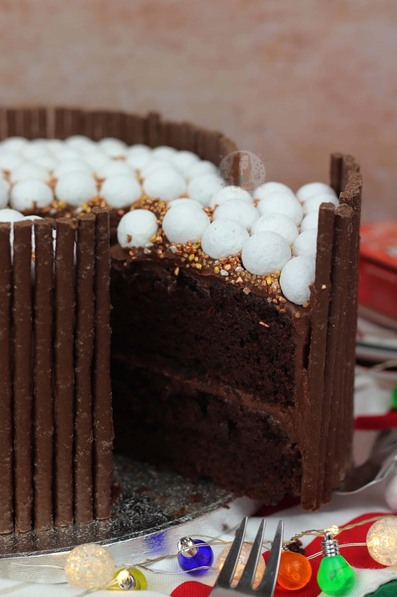 Christmas Chocolate Cake! - Jane's Patisserie