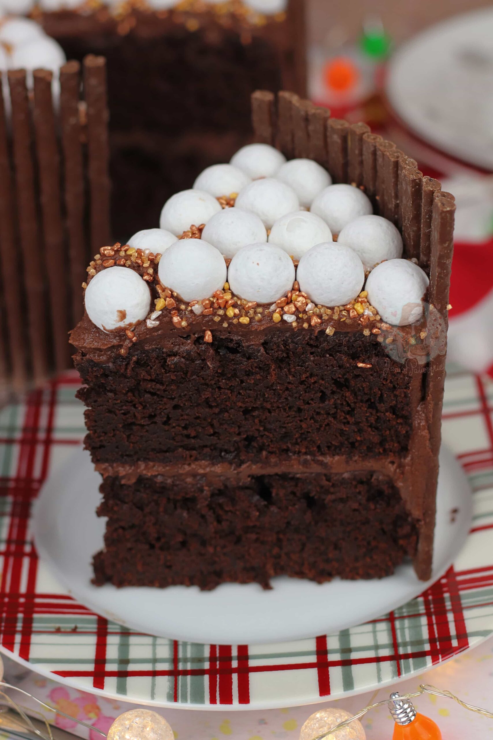 Christmas Chocolate Cake! - Jane's Patisserie