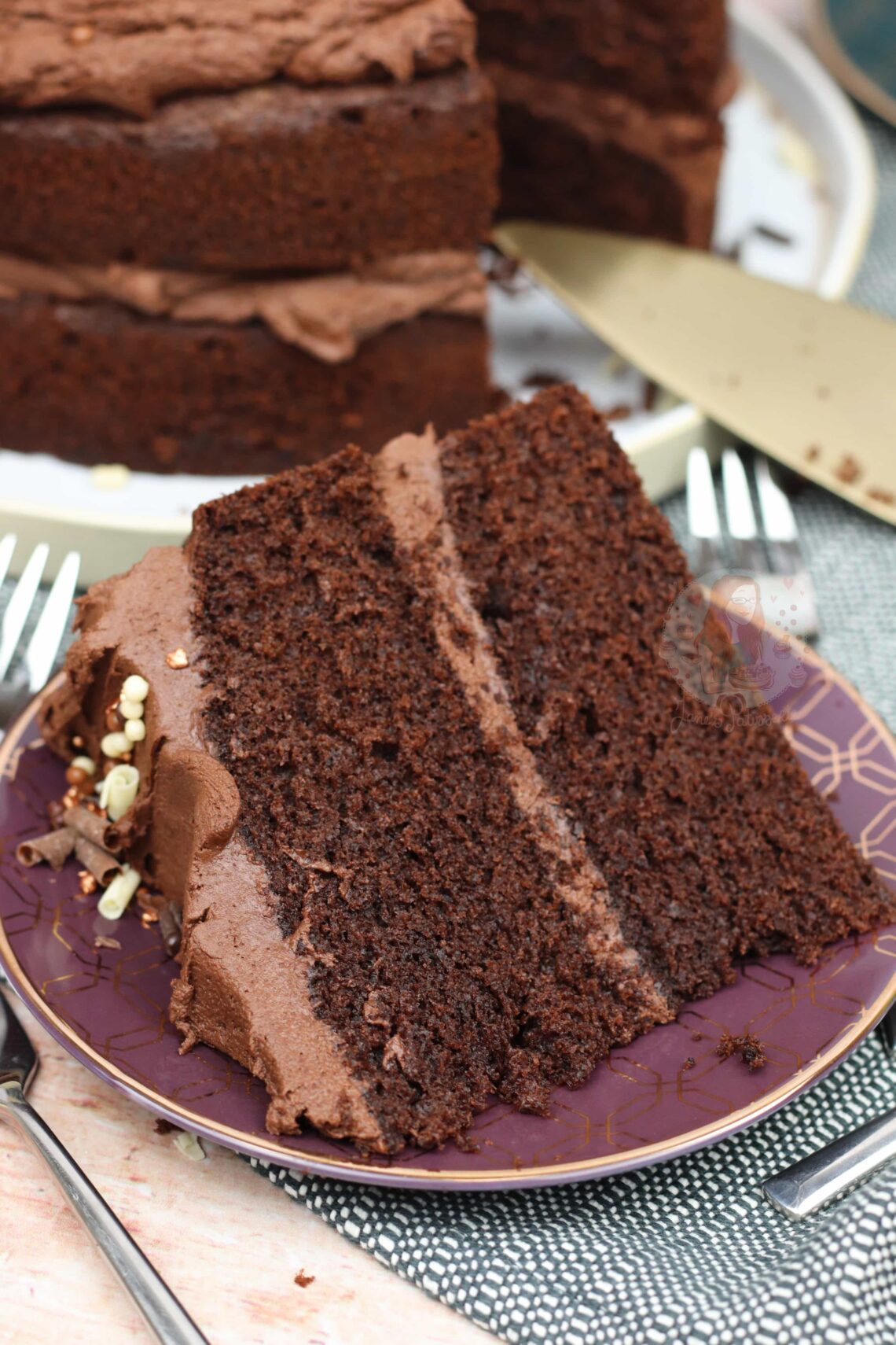 Chocolate Cake - Back to Basics - Jane's Patisserie