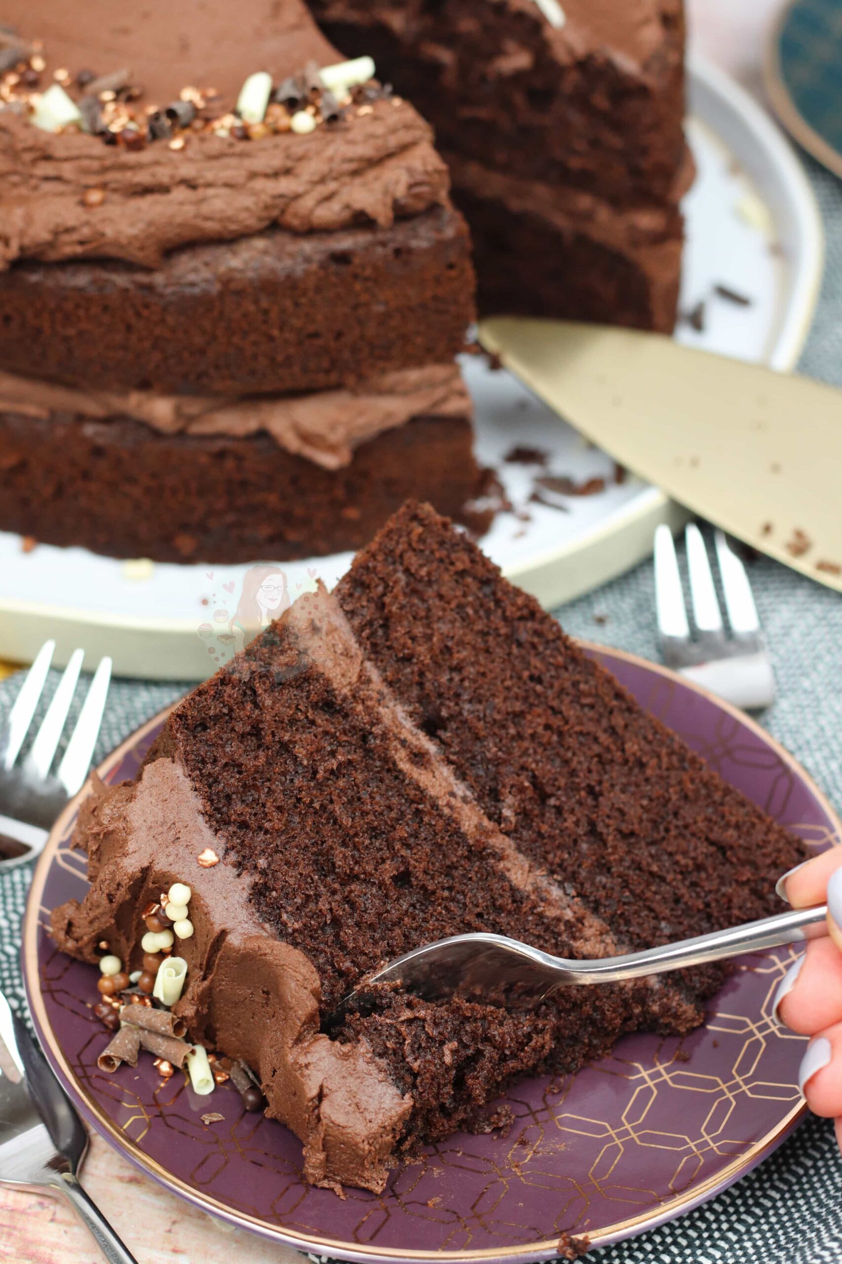 Chocolate Cake - Back to Basics - Jane's Patisserie