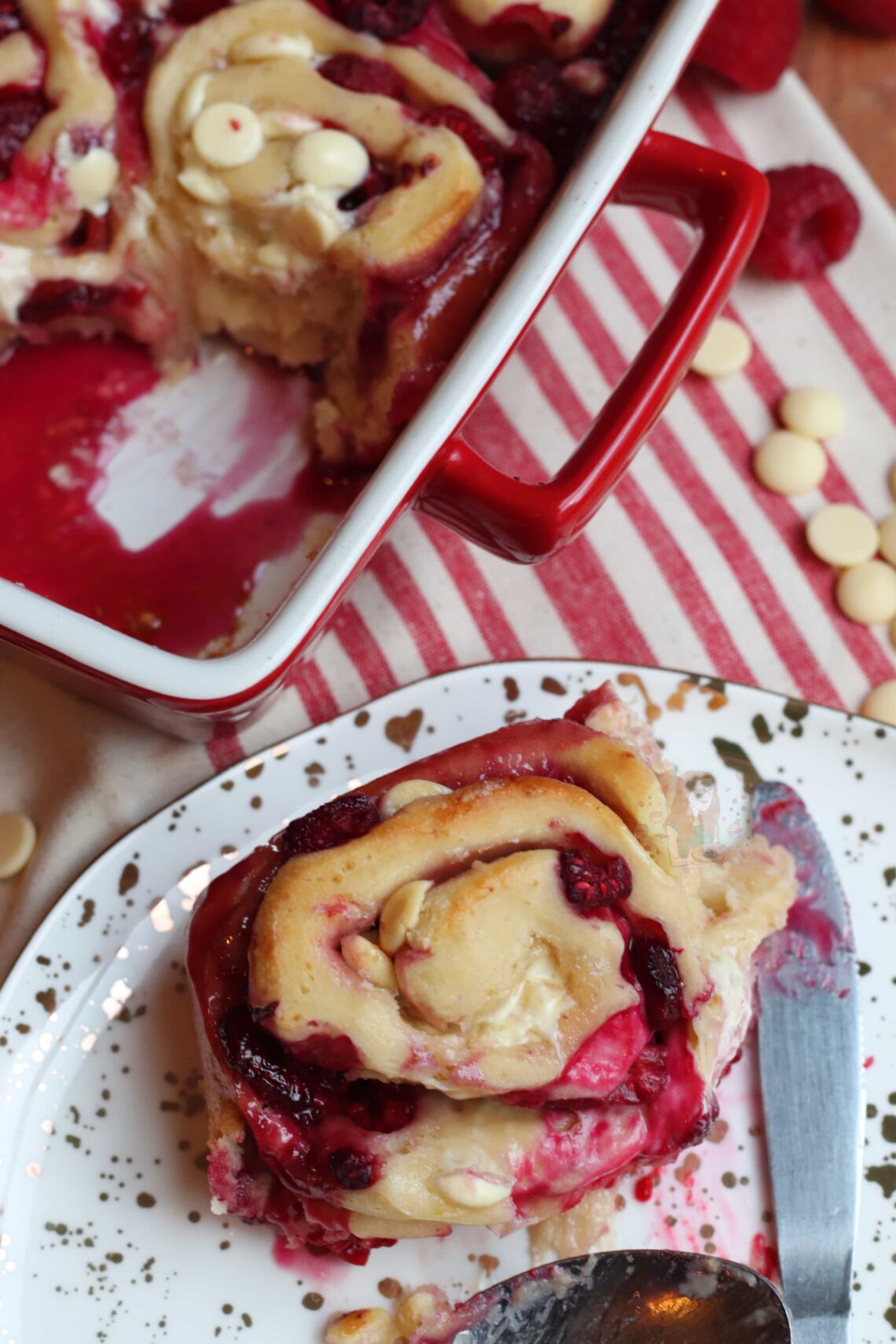 White Chocolate Raspberry Rolls! - Jane's Patisserie