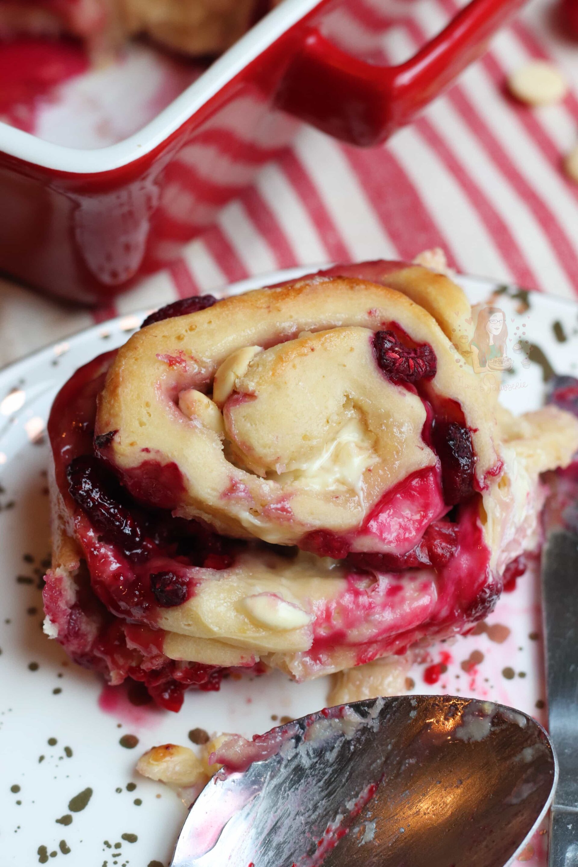 White Chocolate Raspberry Rolls! - Jane's Patisserie