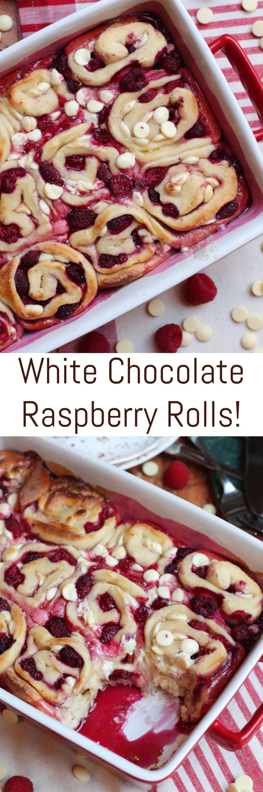 White Chocolate Raspberry Rolls! - Jane's Patisserie