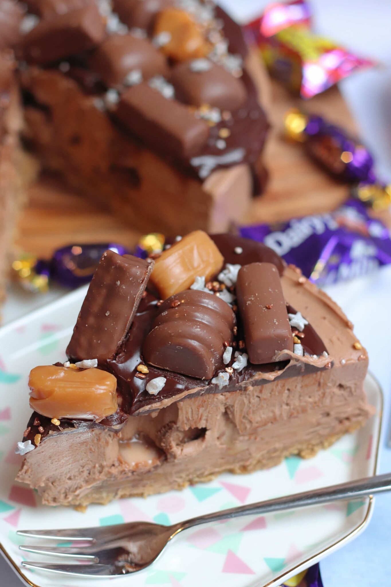 Cadbury's Heroes Chocolate Cheesecake! | AD - Jane's Patisserie