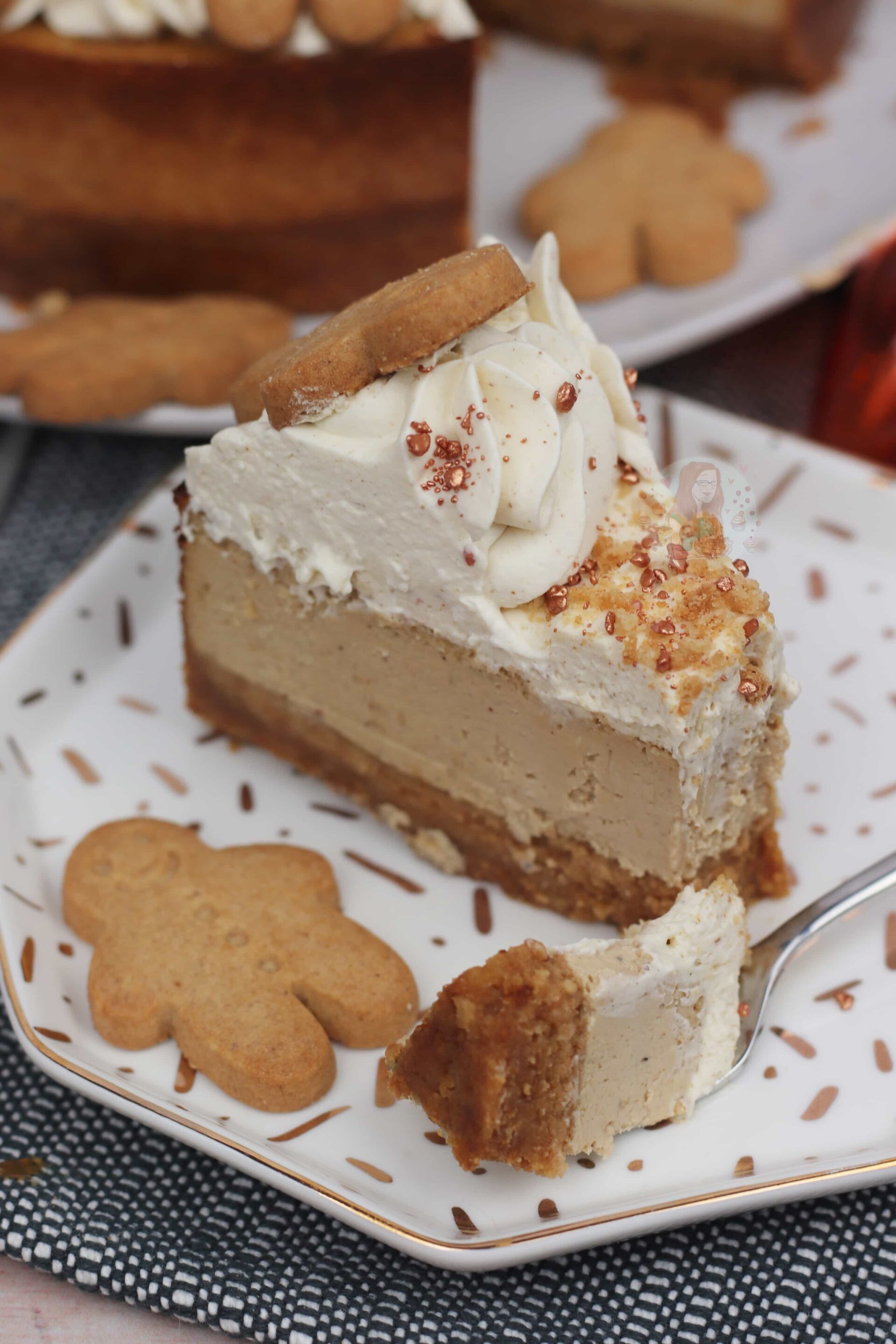 Baked Gingerbread Cheesecake! - Jane's Patisserie