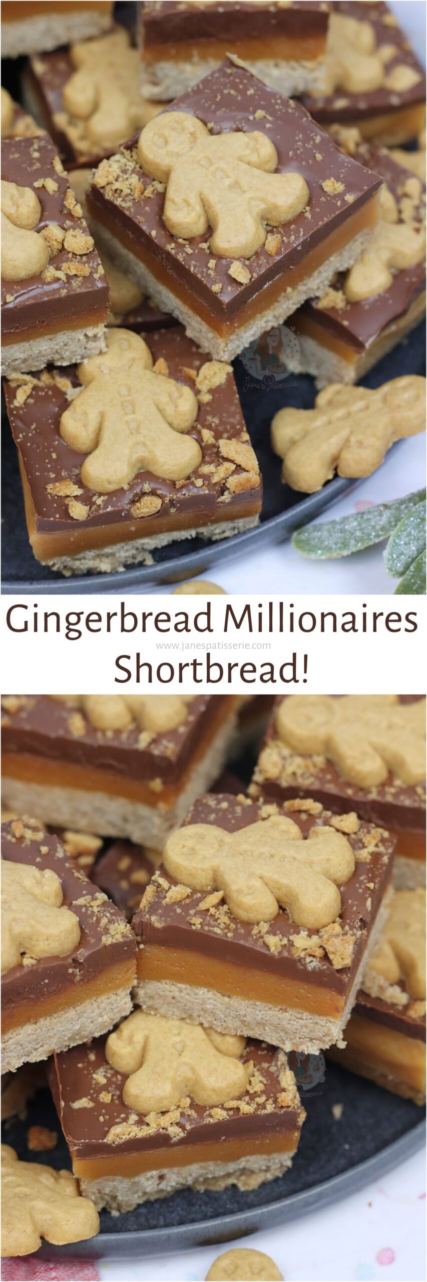 Gingerbread Millionaires Shortbread! - Jane's Patisserie