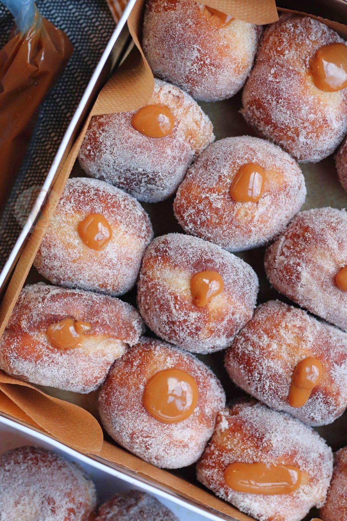 Cinnamon Salted Caramel Doughnuts! - Jane's Patisserie