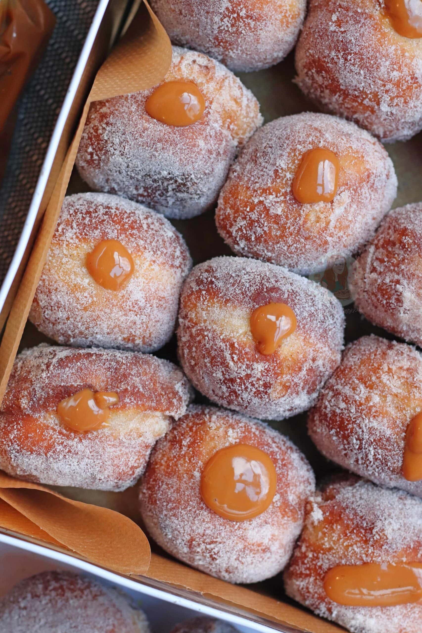 Cinnamon Salted Caramel Doughnuts! - Jane's Patisserie