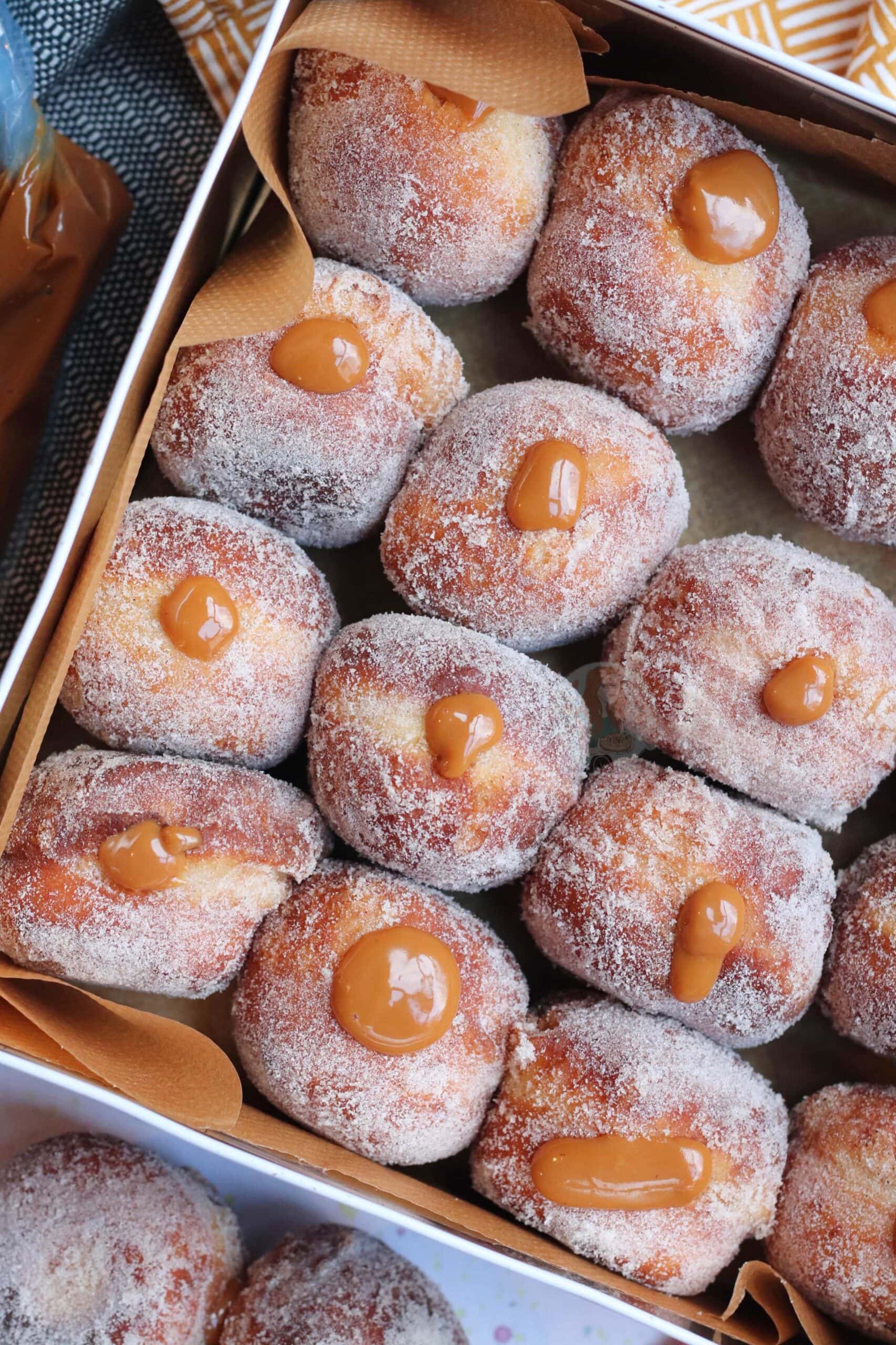 Cinnamon Salted Caramel Doughnuts! - Jane's Patisserie