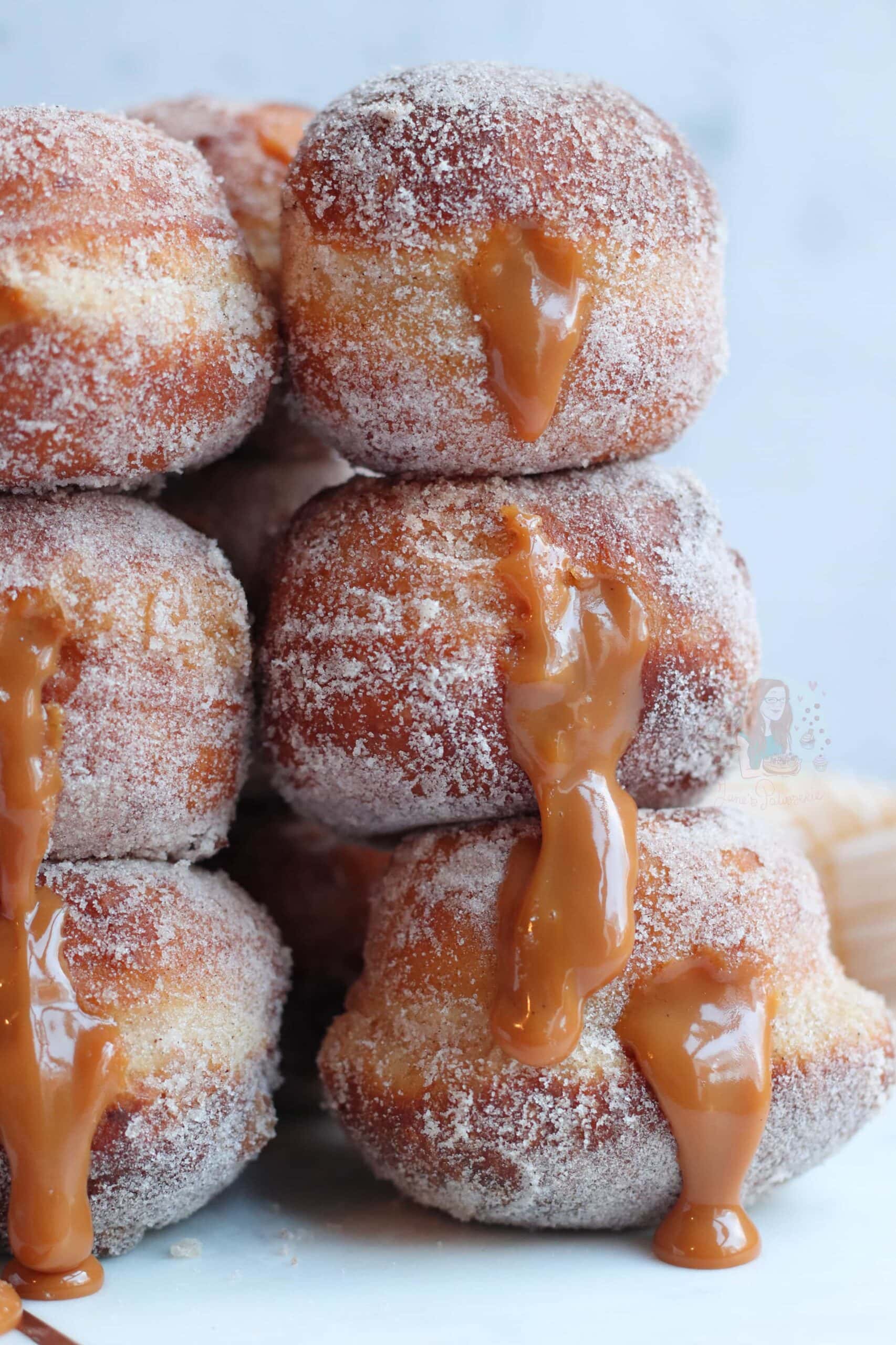 Cinnamon Salted Caramel Doughnuts! - Jane's Patisserie