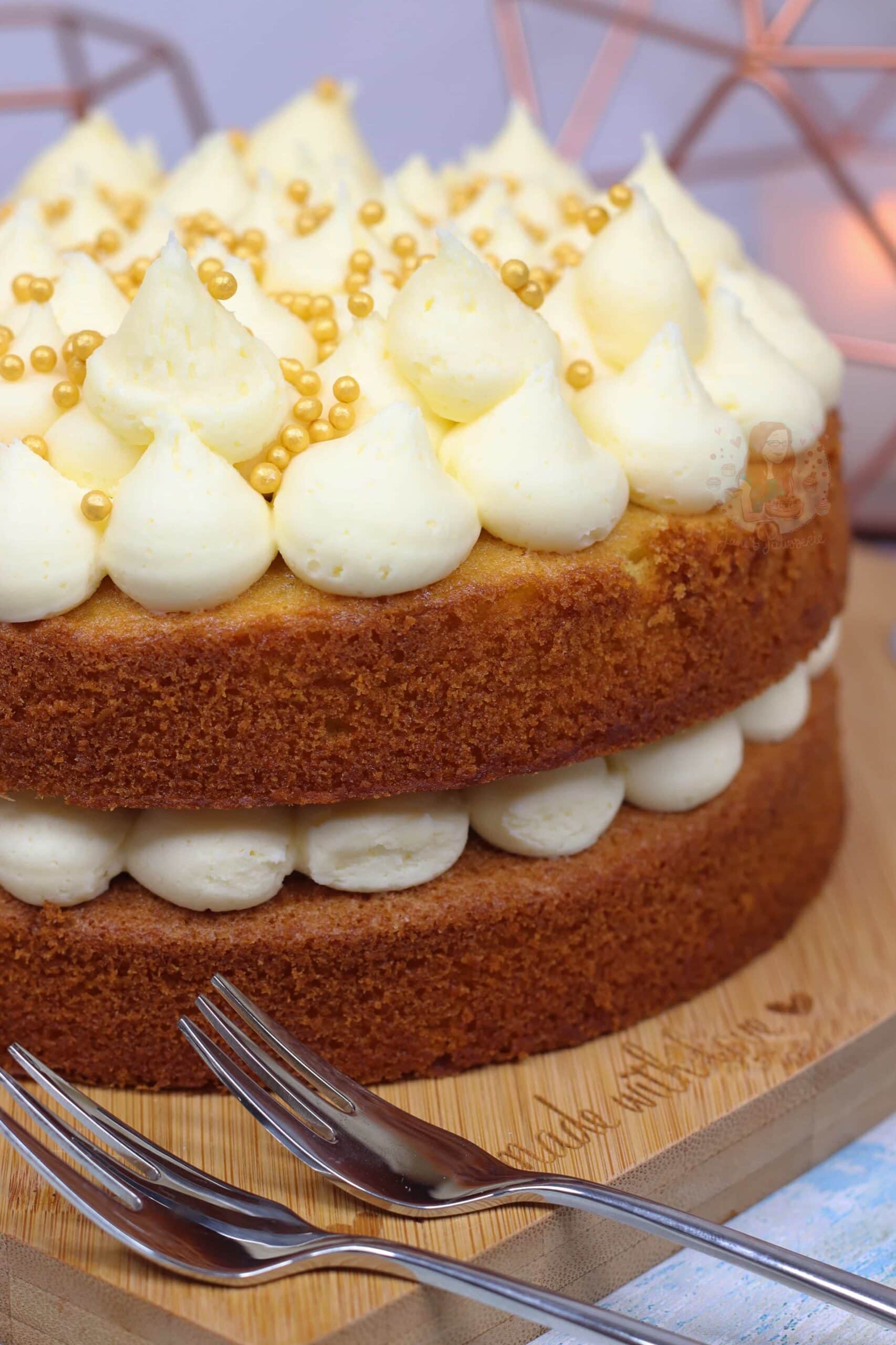 Vanilla Cake - Back To Basics! - Jane's Patisserie