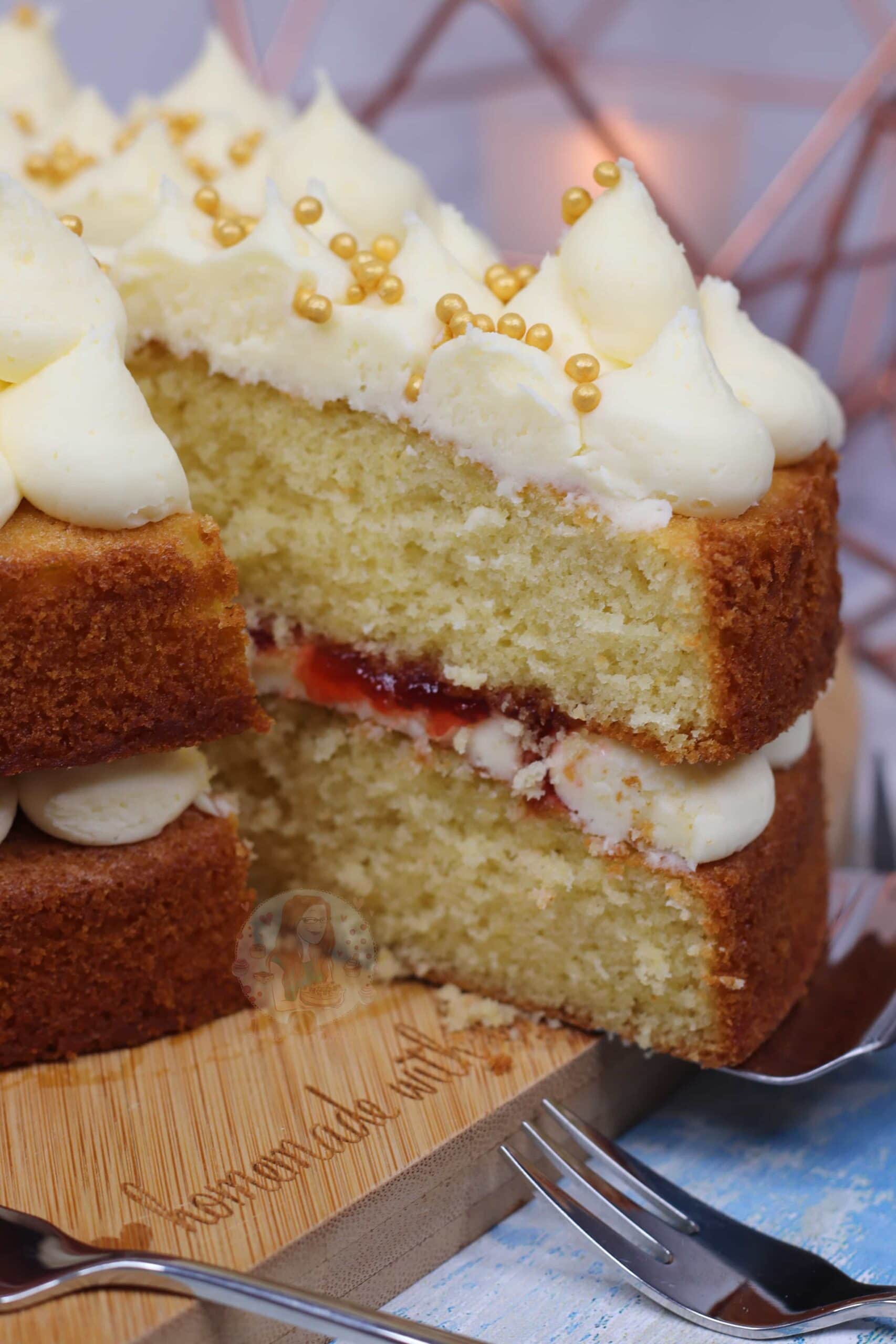 Vanilla Cake - Back To Basics! - Jane's Patisserie