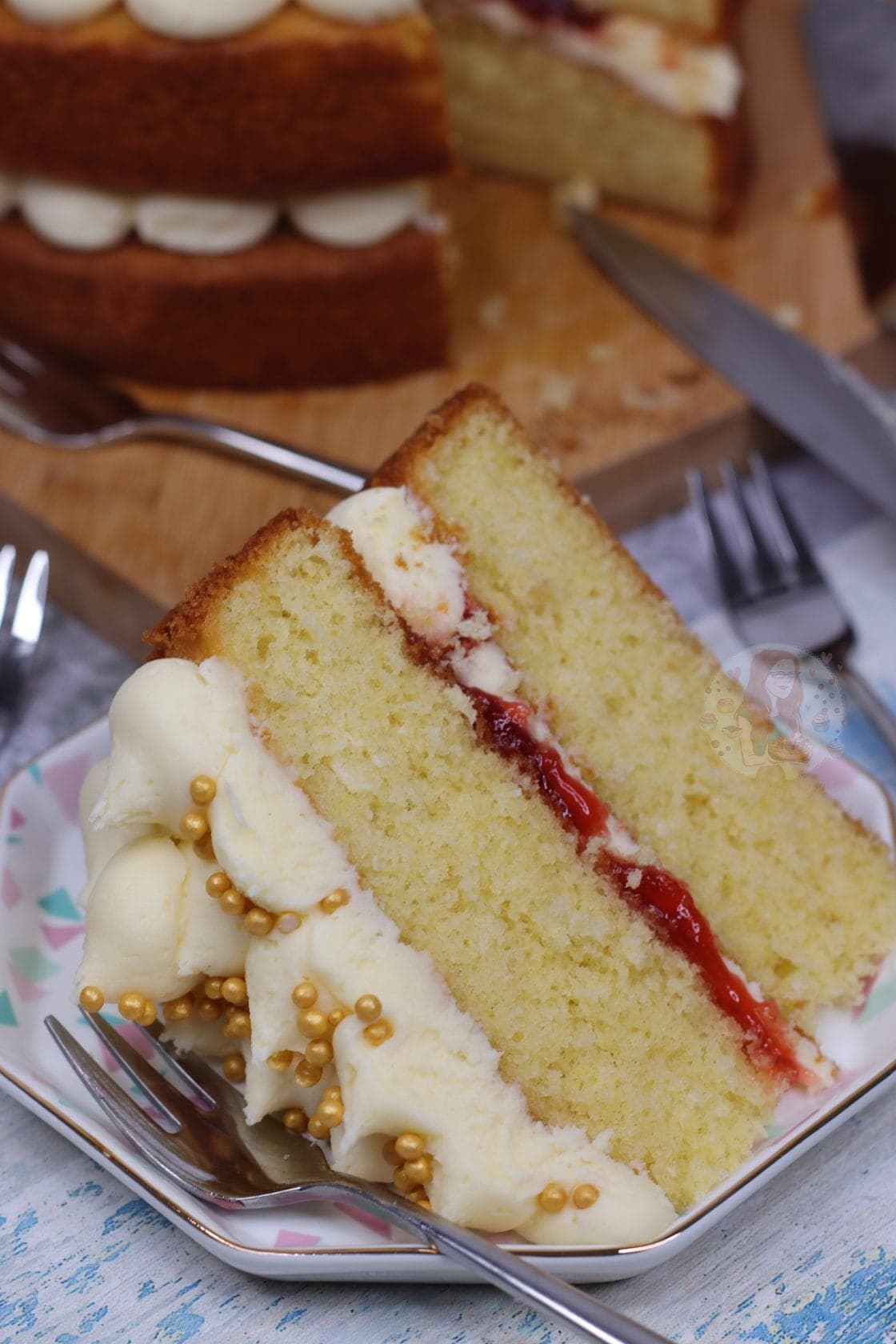 Vanilla Cake - Back To Basics! - Jane's Patisserie