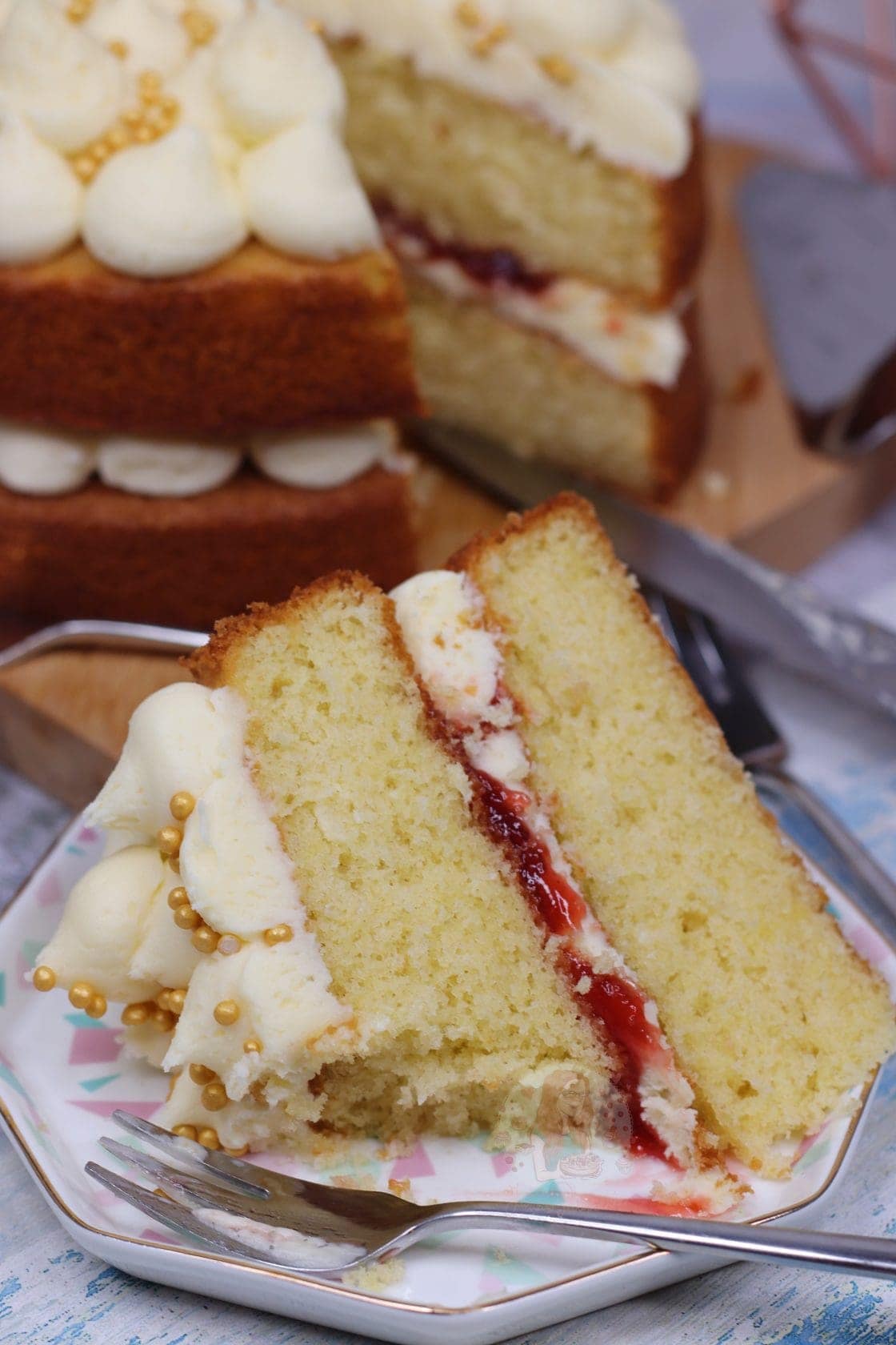 Vanilla Cake - Back To Basics! - Jane's Patisserie