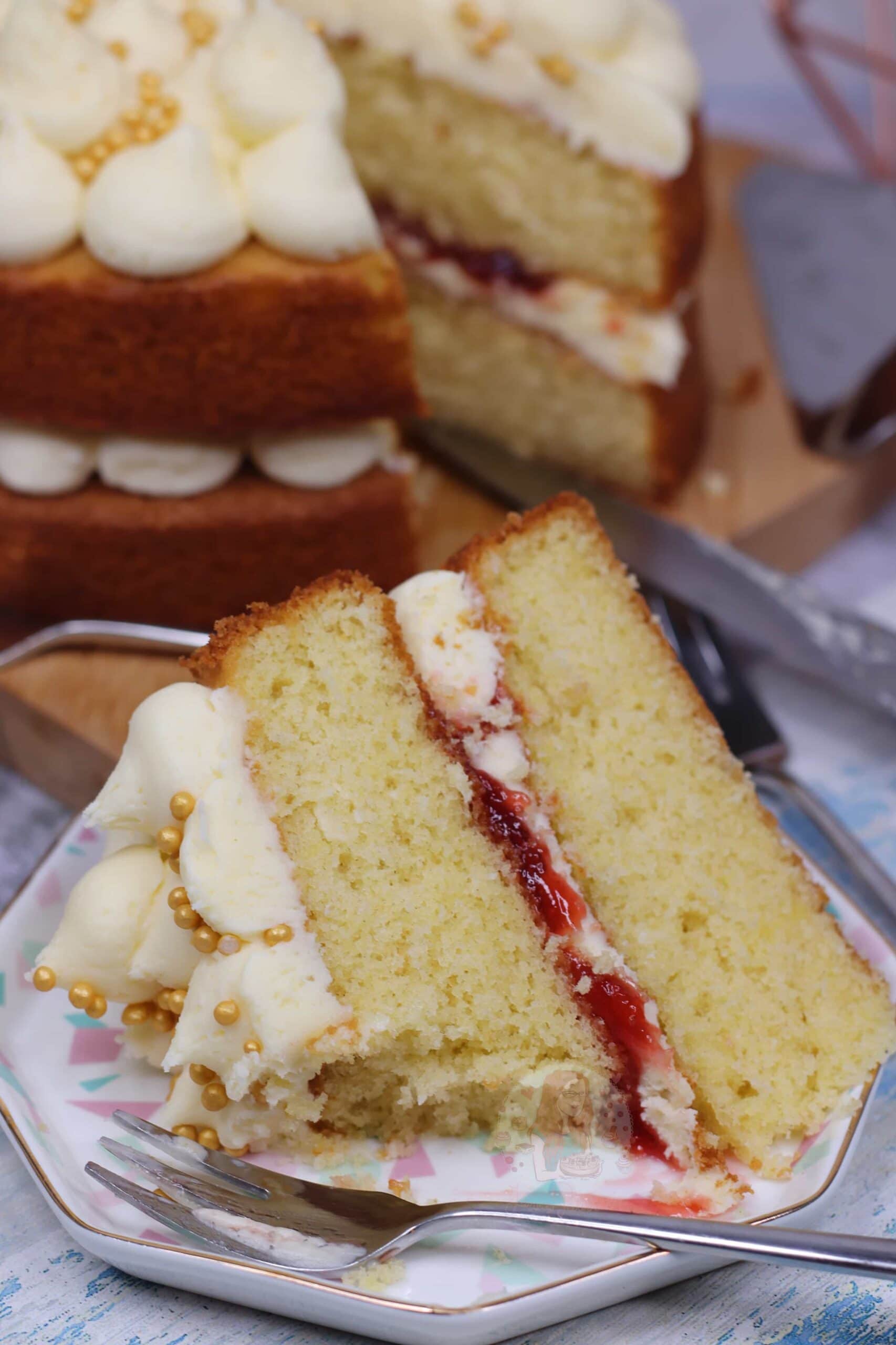 Vanilla Cake - Back To Basics! - Jane's Patisserie