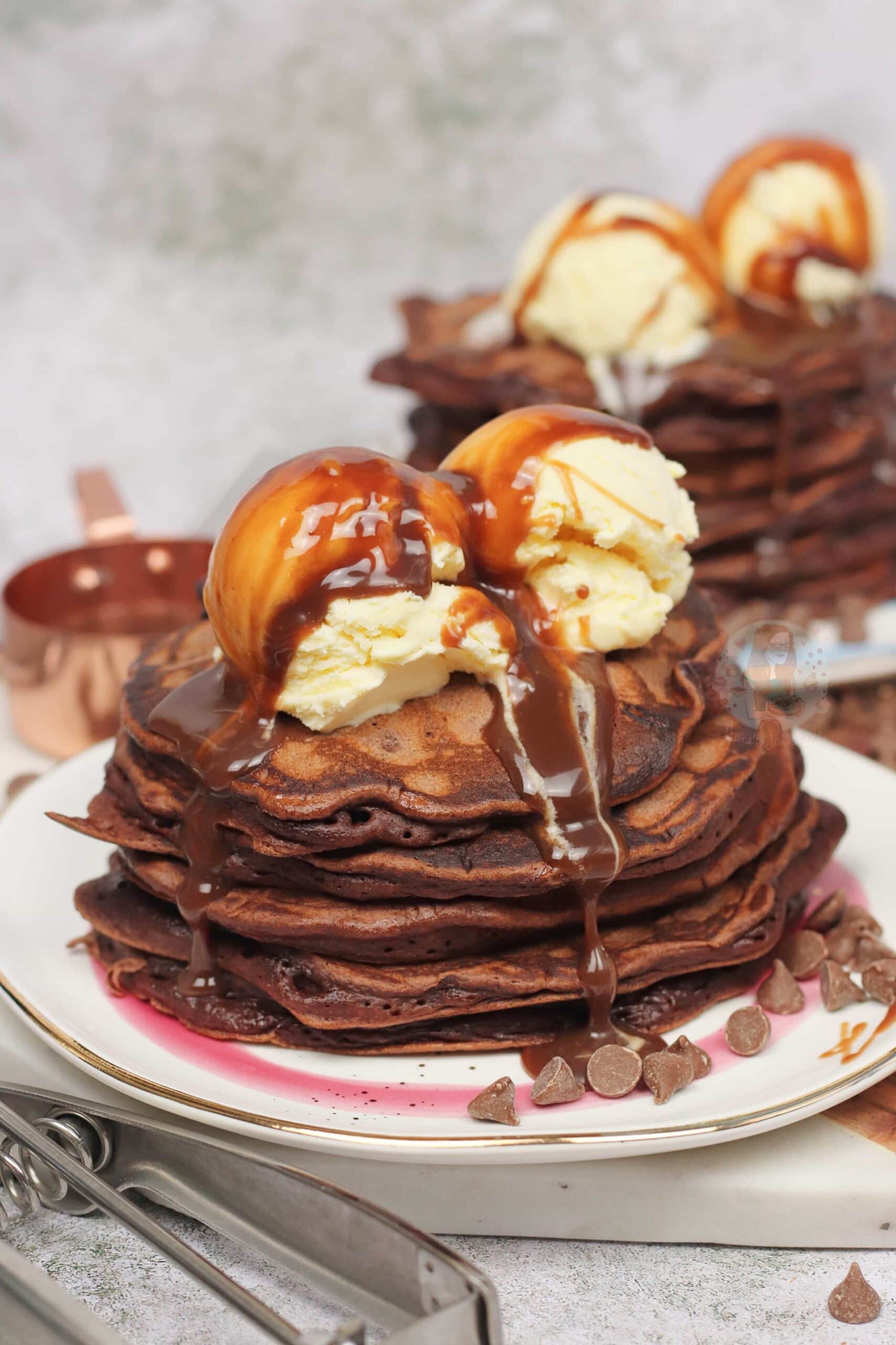 Chocolate Chip Pancakes! - Jane's Patisserie