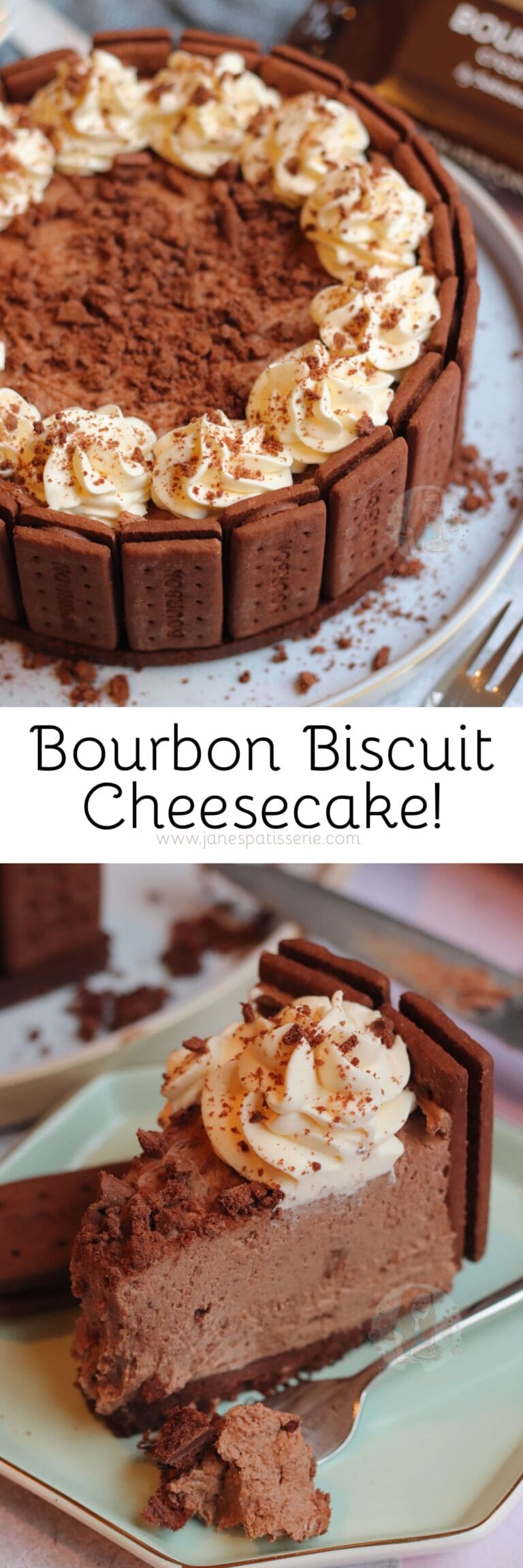 Bourbon Biscuit Cheesecake! - Jane's Patisserie