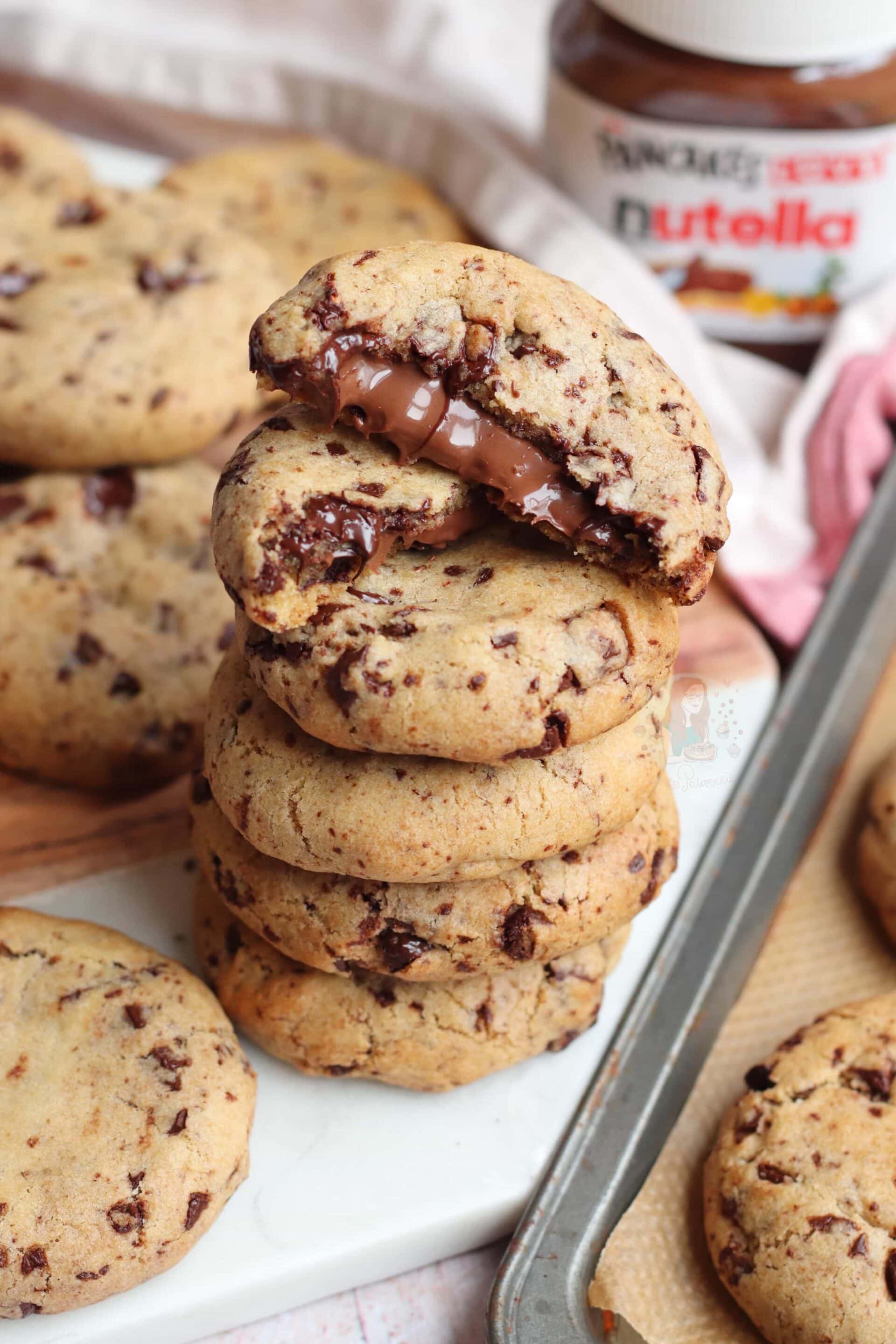 Nutella Stuffed Cookies! - Jane's Patisserie
