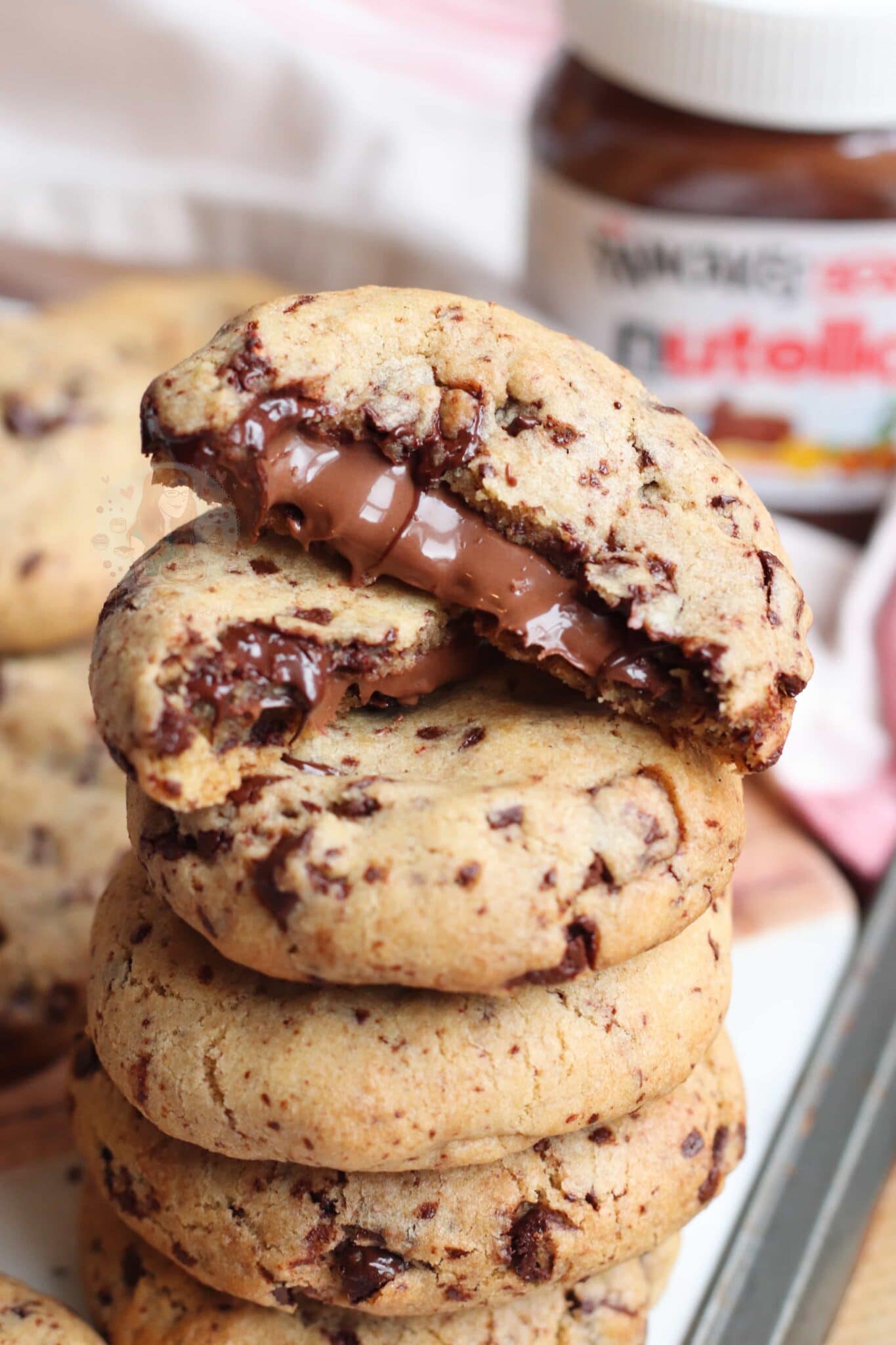 Nutella Stuffed Cookies! - Jane's Patisserie