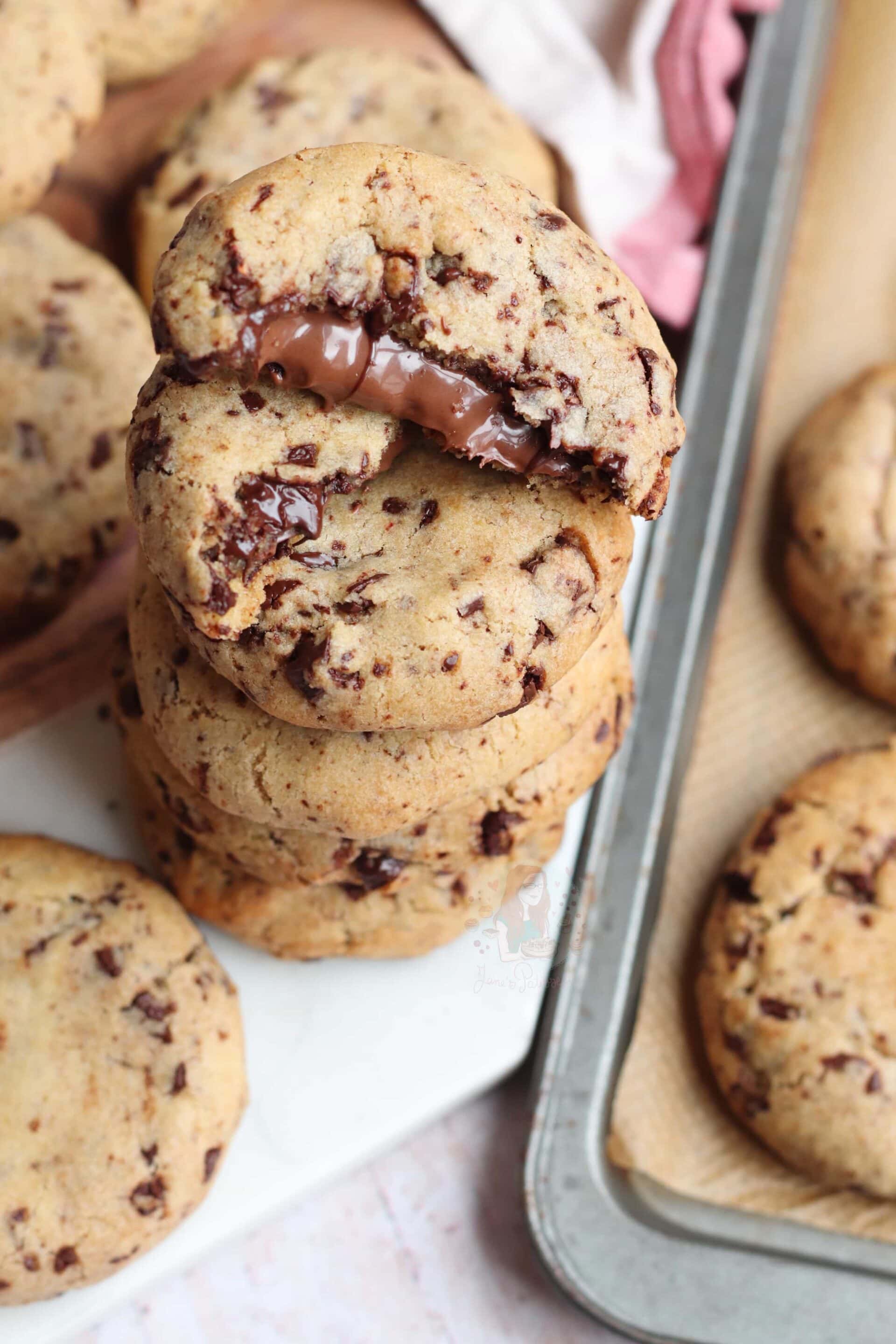 Nutella Stuffed Cookies! - Jane's Patisserie