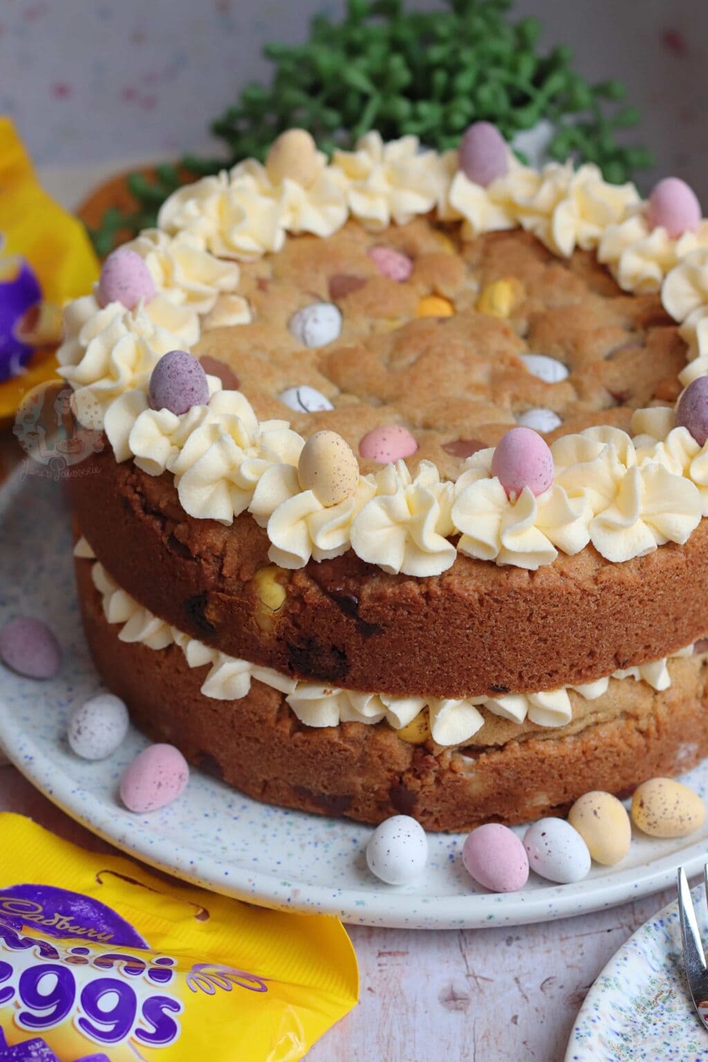 Mini Egg Cookie Cake! - Jane's Patisserie