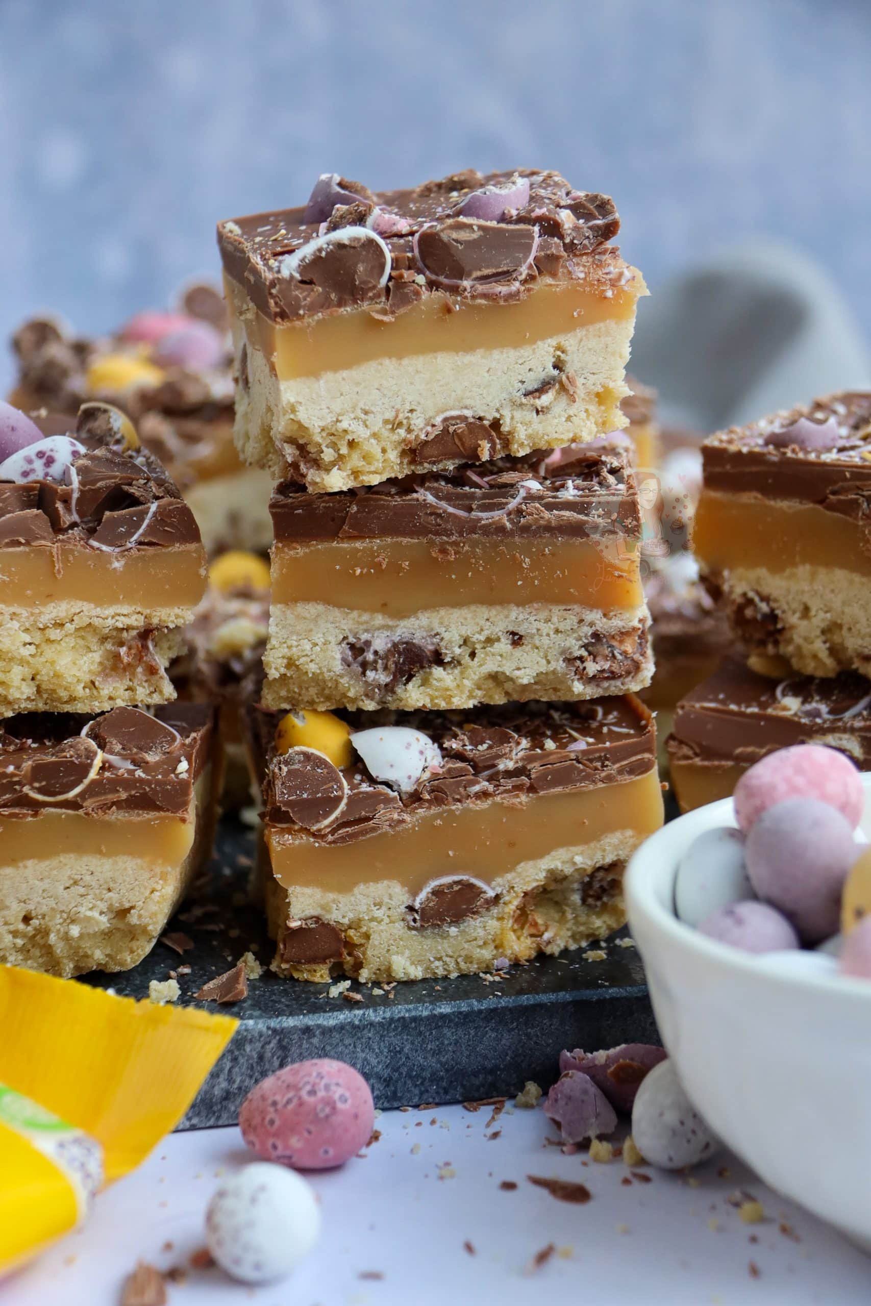 Mini Egg Millionaires Shortbread! - Jane's Patisserie