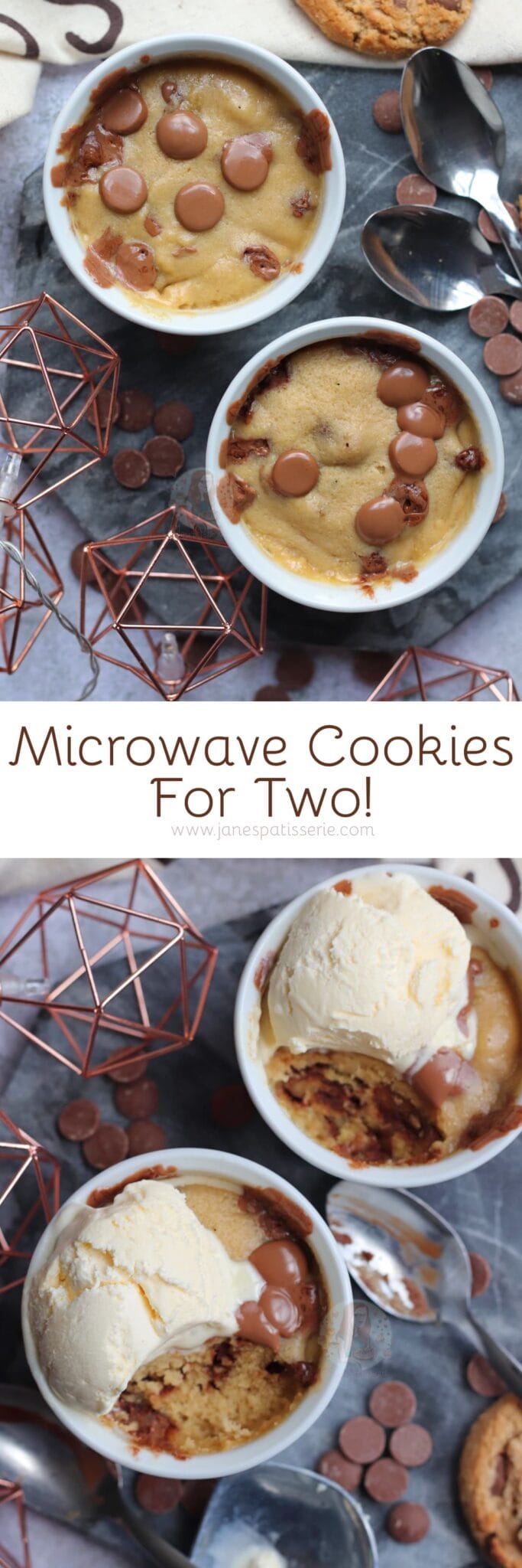Microwave Cookies for Two! (Small Batch Bakes) - Jane's Patisserie