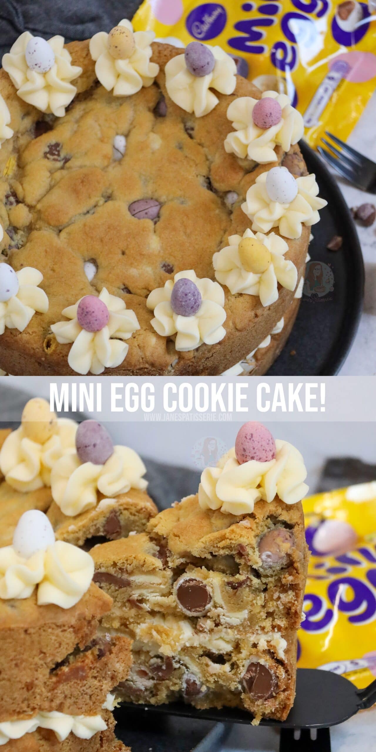 Mini Egg Cookie Cake! - Jane's Patisserie