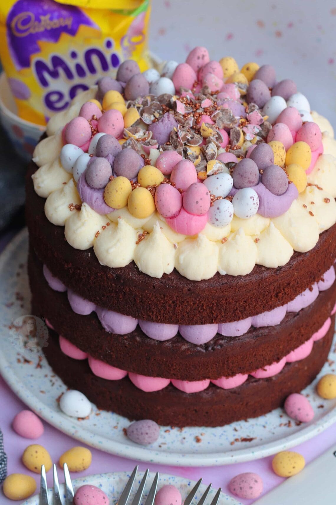 Mini Egg Chocolate Cake! - Jane's Patisserie