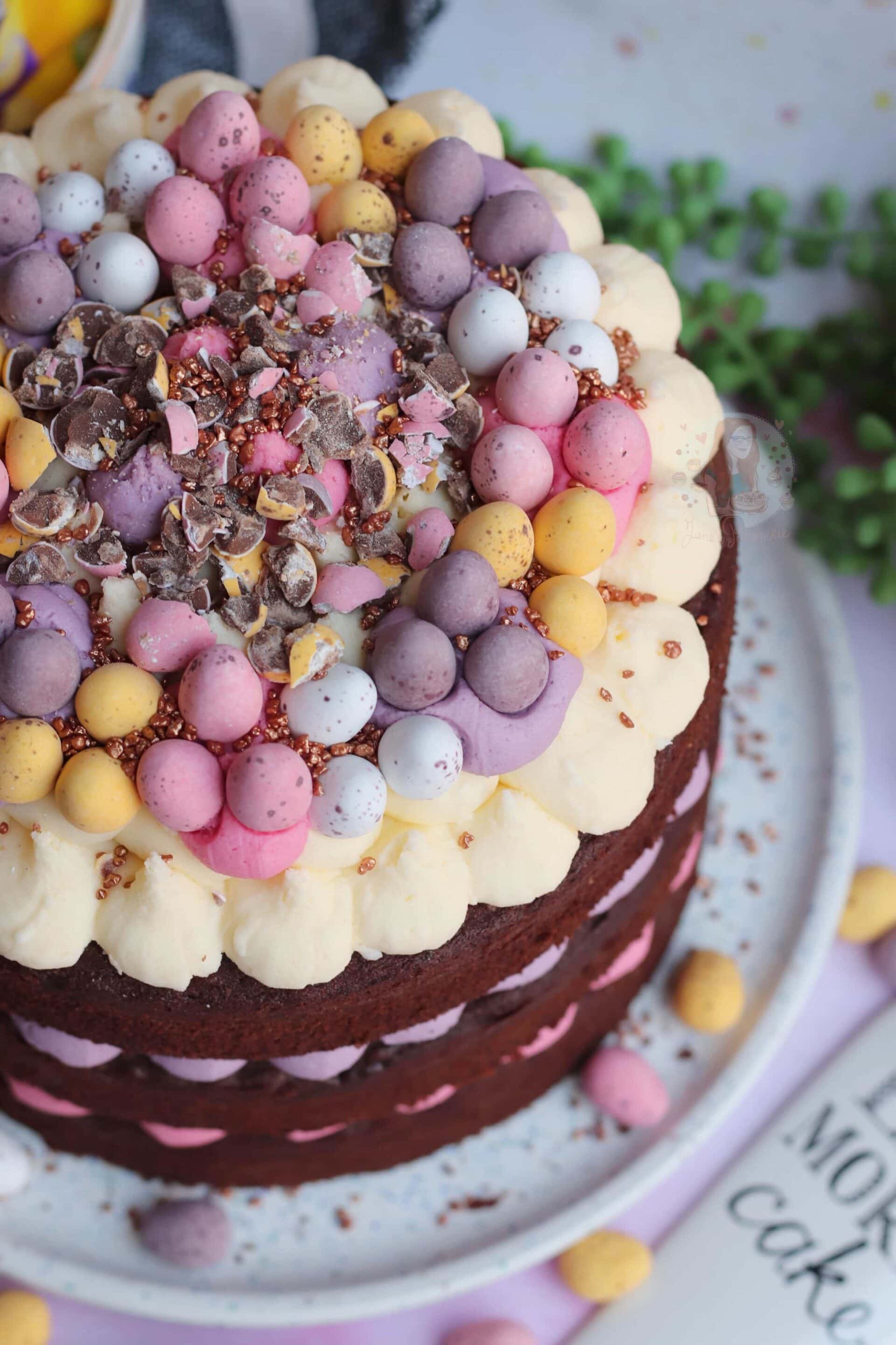 Mini Egg Chocolate Cake! - Jane's Patisserie