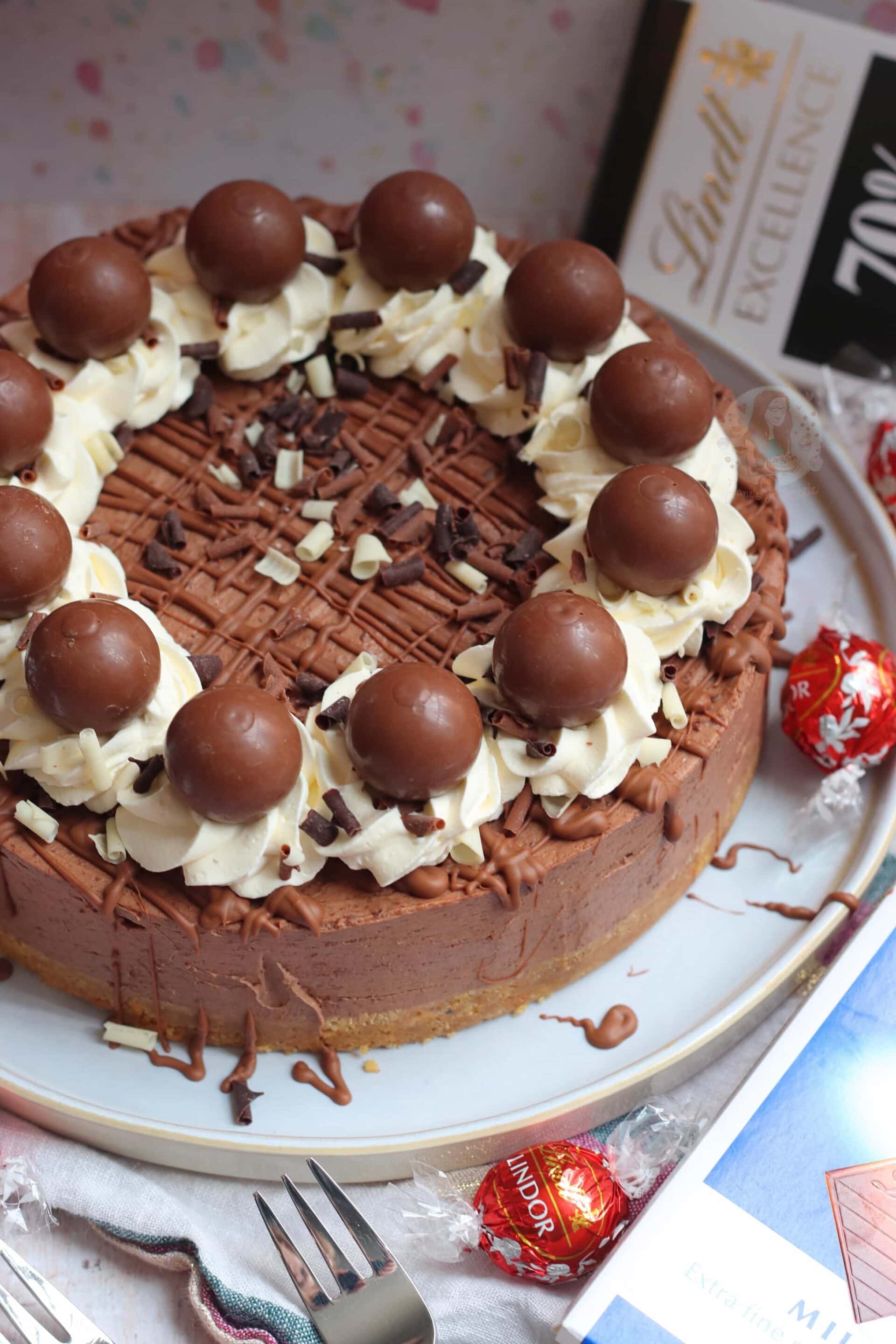 Lindt Chocolate Cheesecake! - Jane's Patisserie