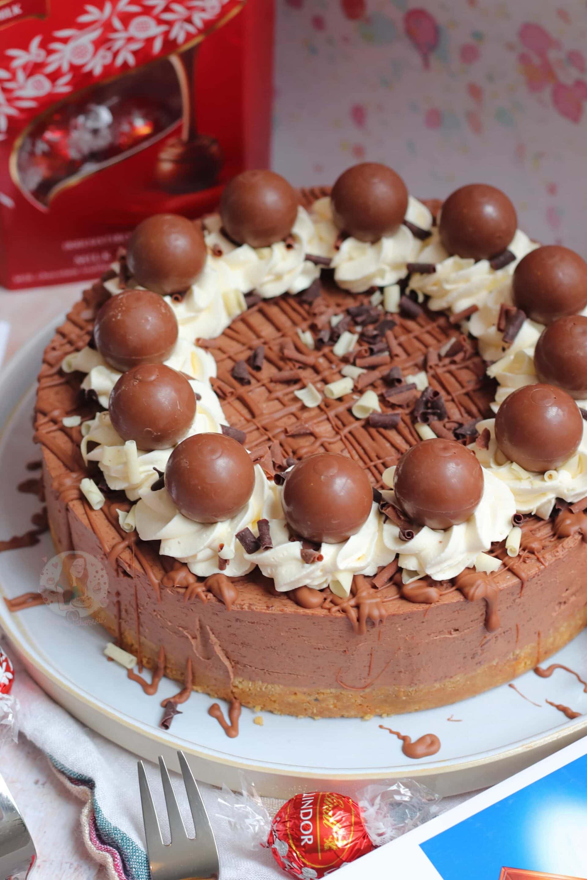 Lindt Chocolate Cheesecake! - Jane's Patisserie