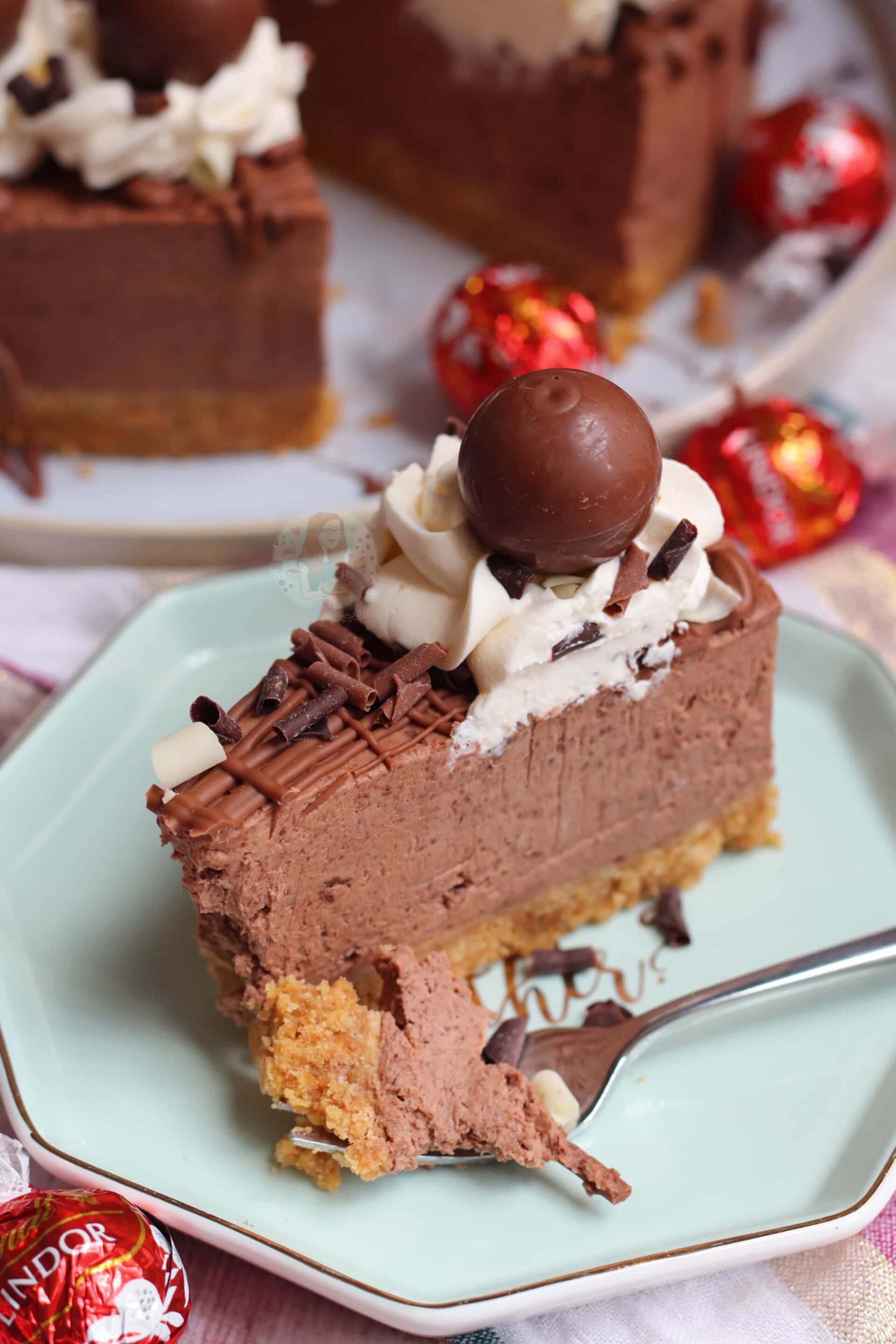 Lindt Chocolate Cheesecake! - Jane's Patisserie