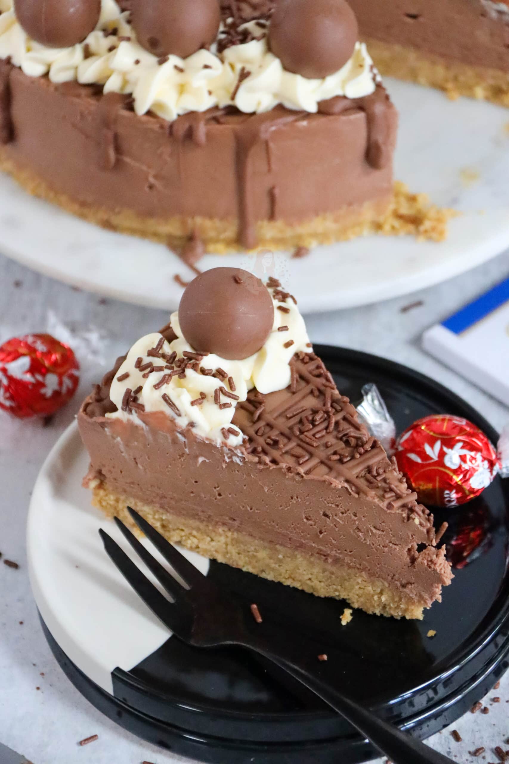 Lindt Chocolate Cheesecake! - Jane's Patisserie