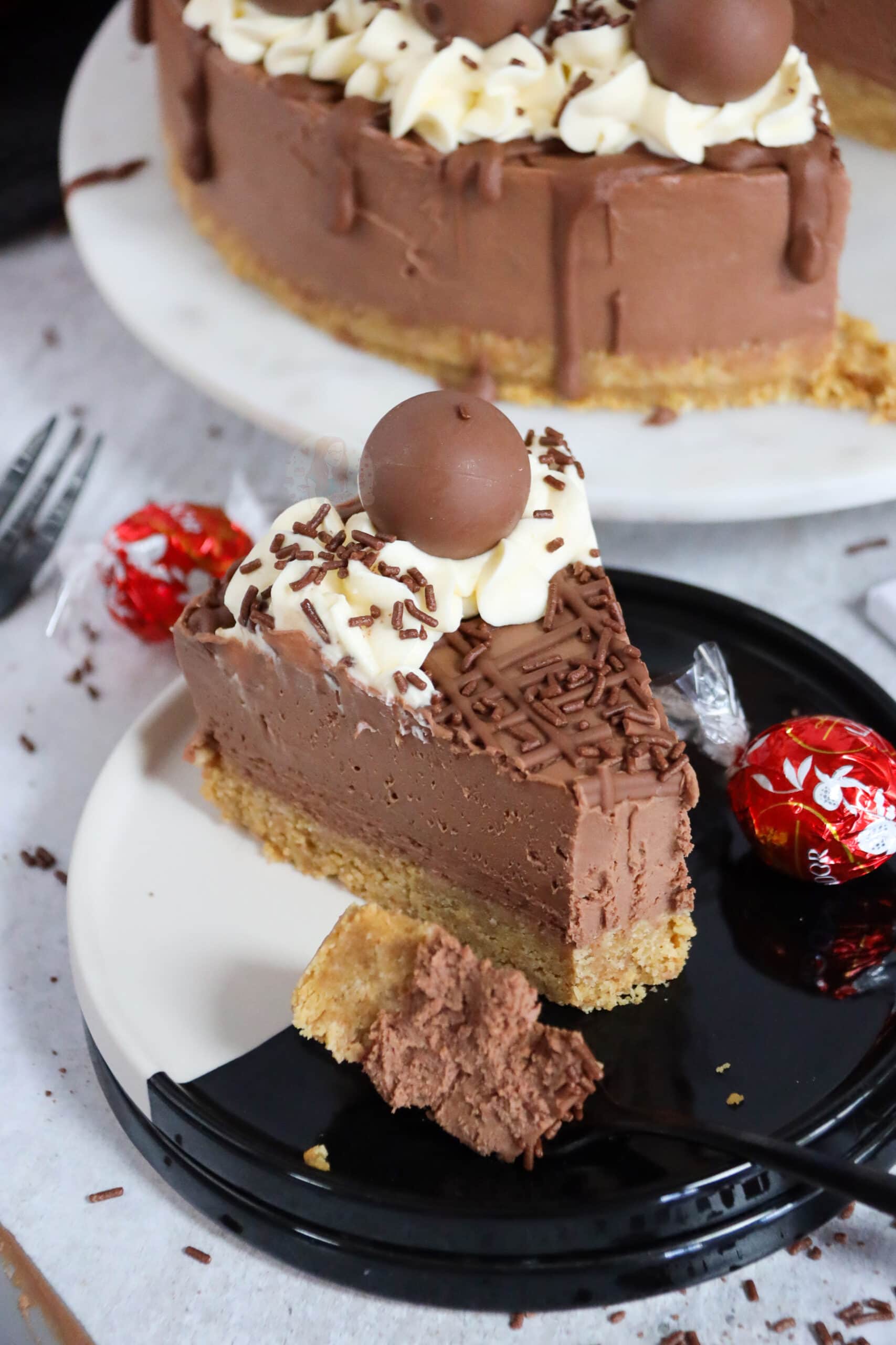 Lindt Chocolate Cheesecake! - Jane's Patisserie
