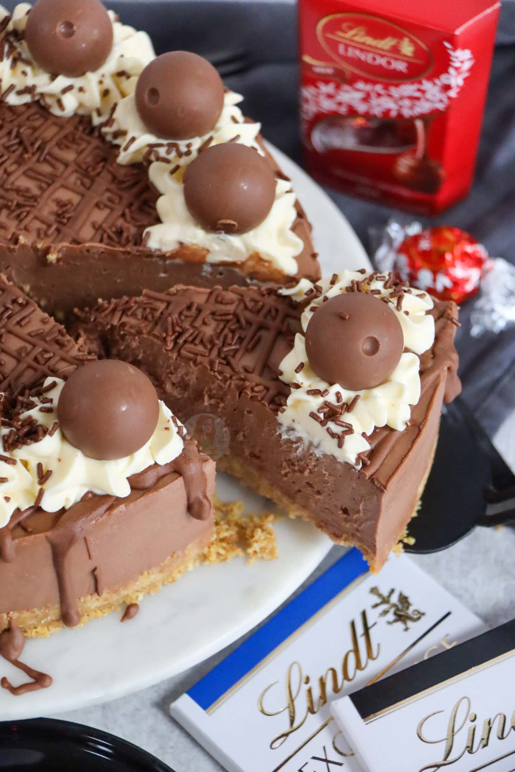Lindt Chocolate Cheesecake! - Jane's Patisserie