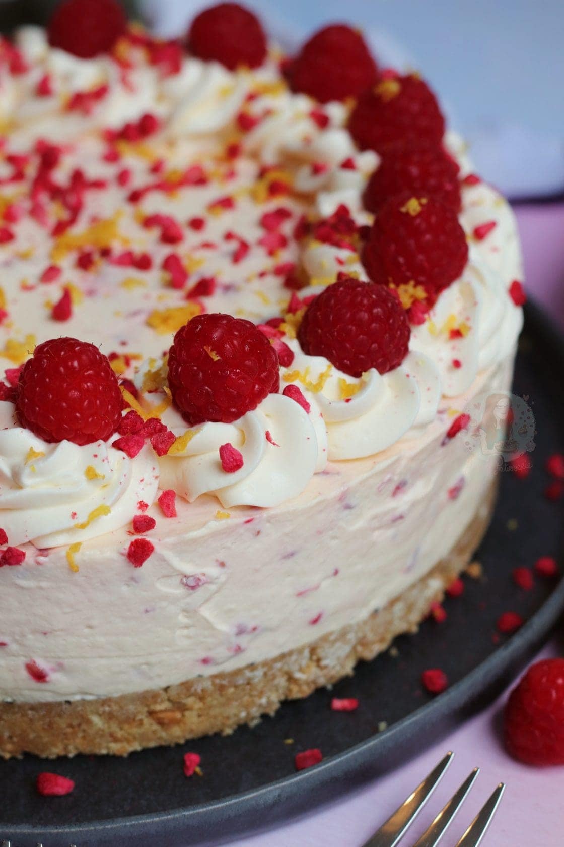 Lemon Raspberry Cheesecake! - Jane's Patisserie