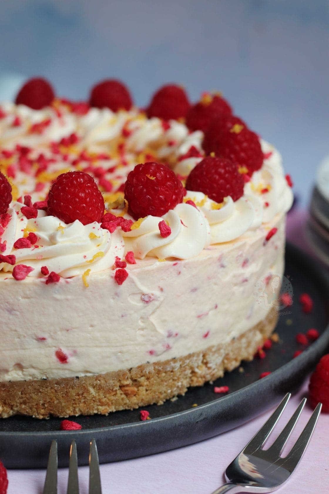 Lemon Raspberry Cheesecake! - Jane's Patisserie